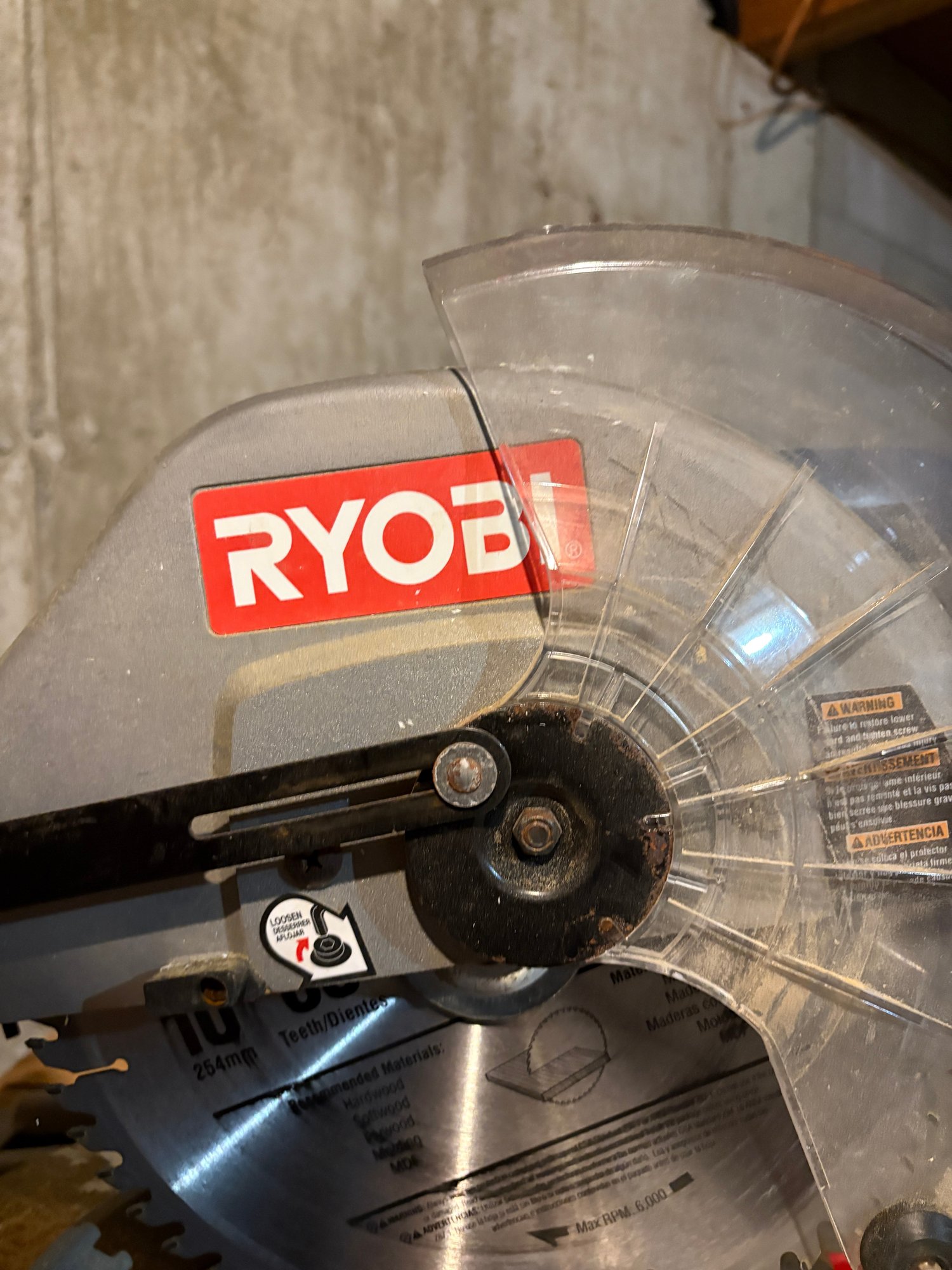 Husky Roll Away Tool Chest With Ryobi Chop Saw #40851658 | Auctionninja.com