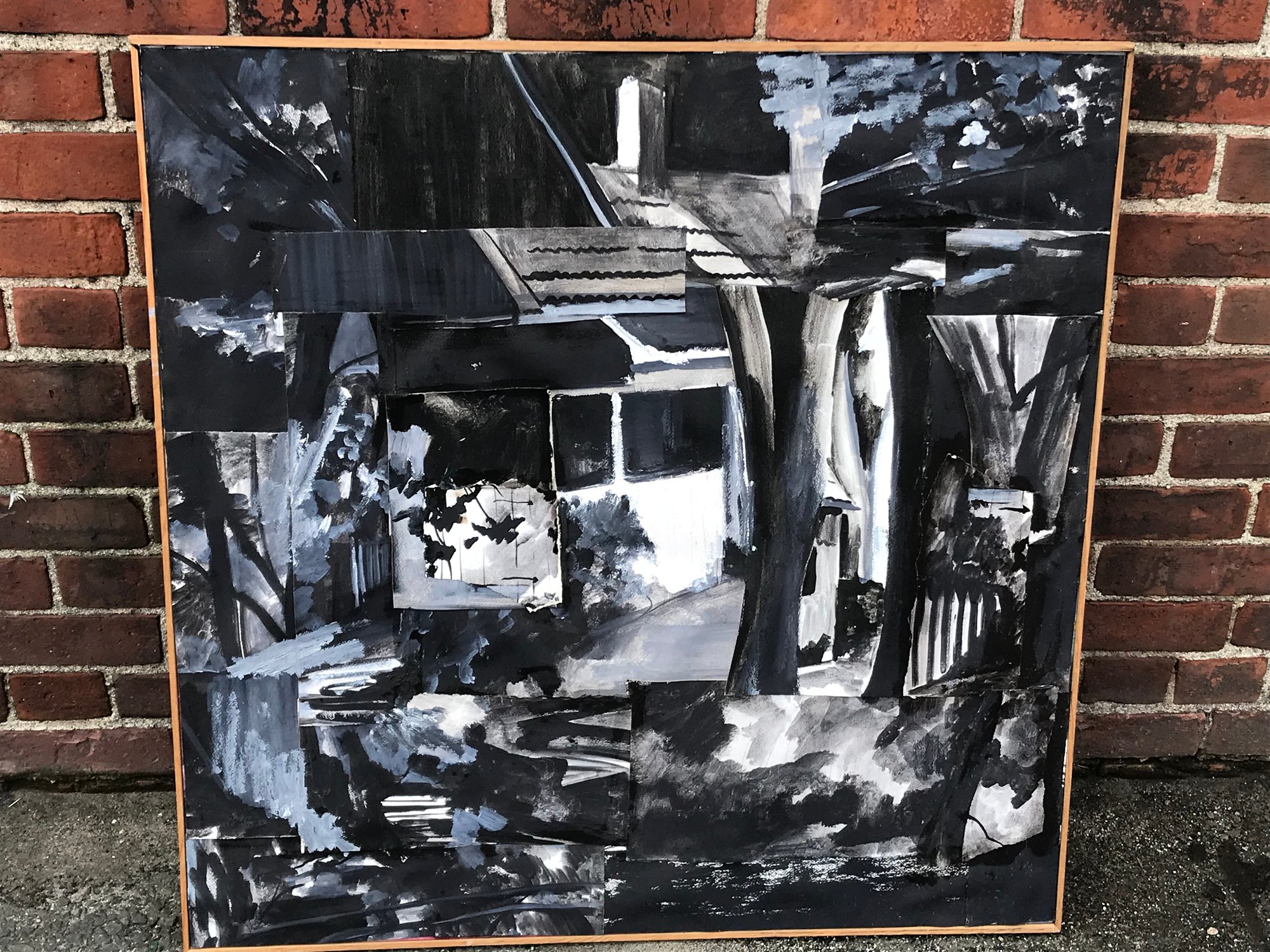 Very Interesting Vintage Abstract Artwork / Unsigned - From New Haven ...