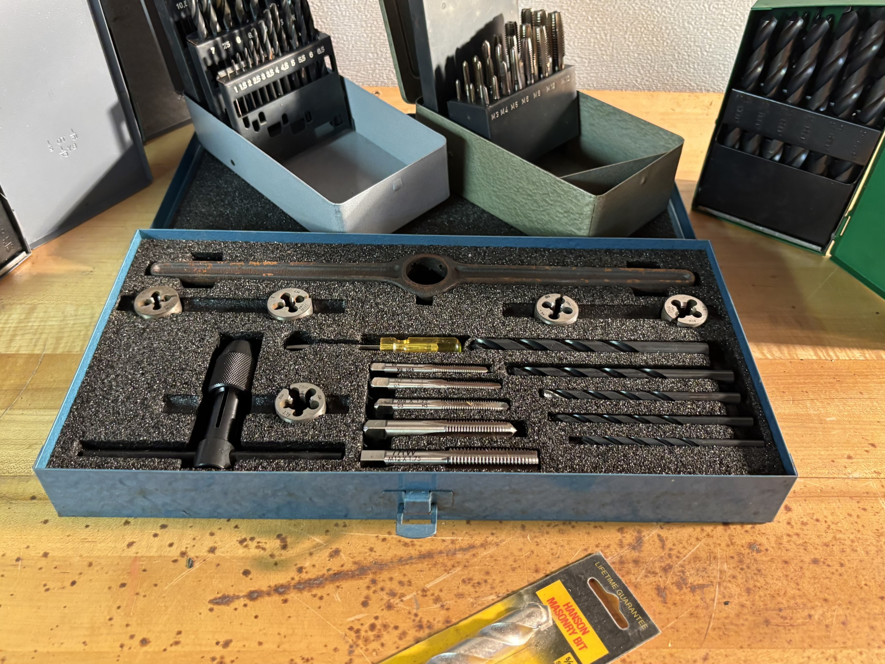 Lots Of Drill Bits And Bit Boxes #40872925 | Auctionninja.com
