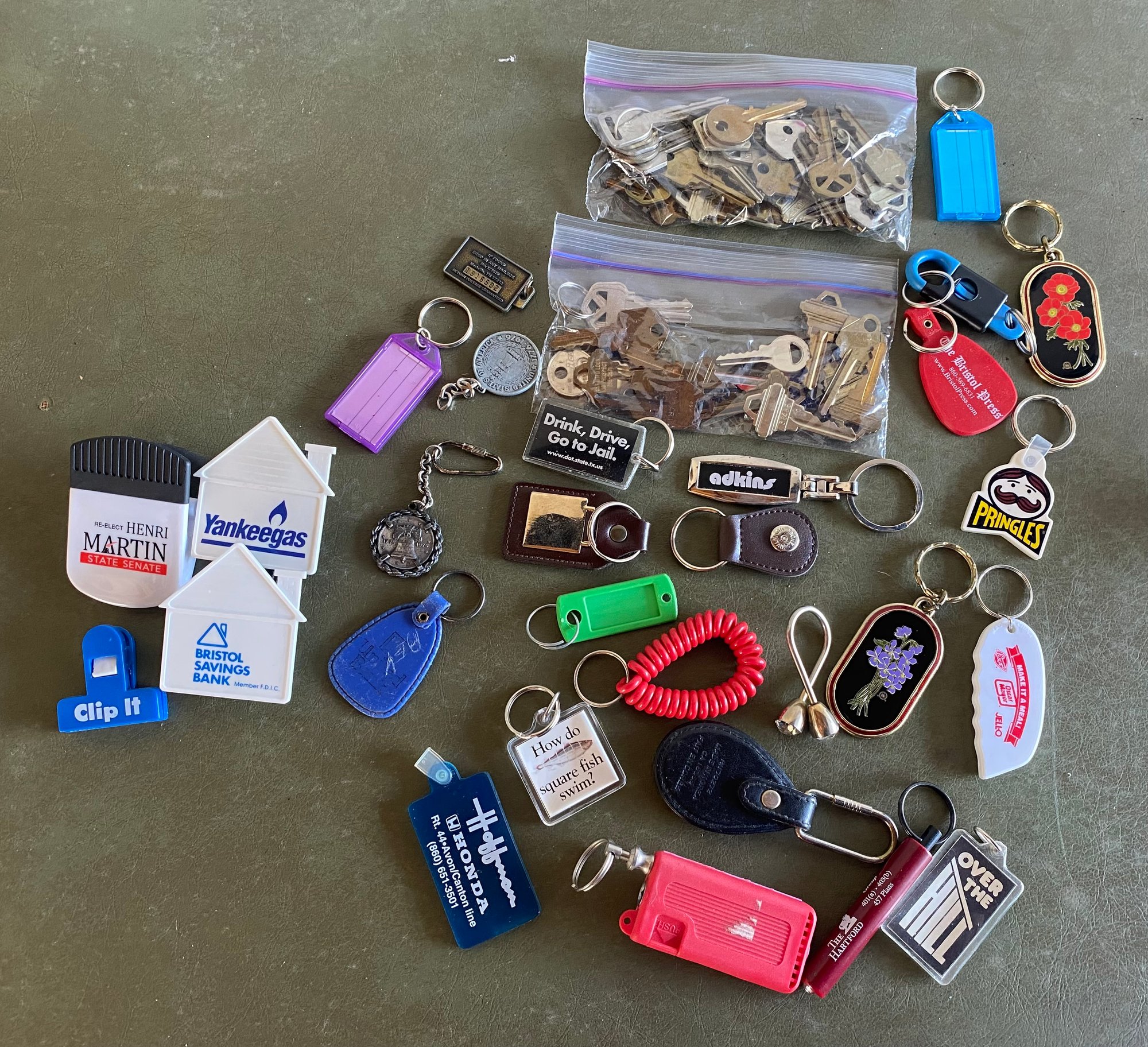 Key Rings And Keys #1958670 | Auctionninja.com