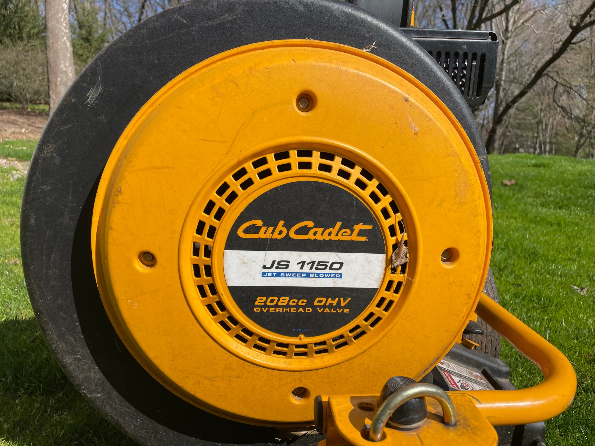 Cub Cadet JS1150 Jet Sweep Walk Behind Leaf Blower #2108857 ...