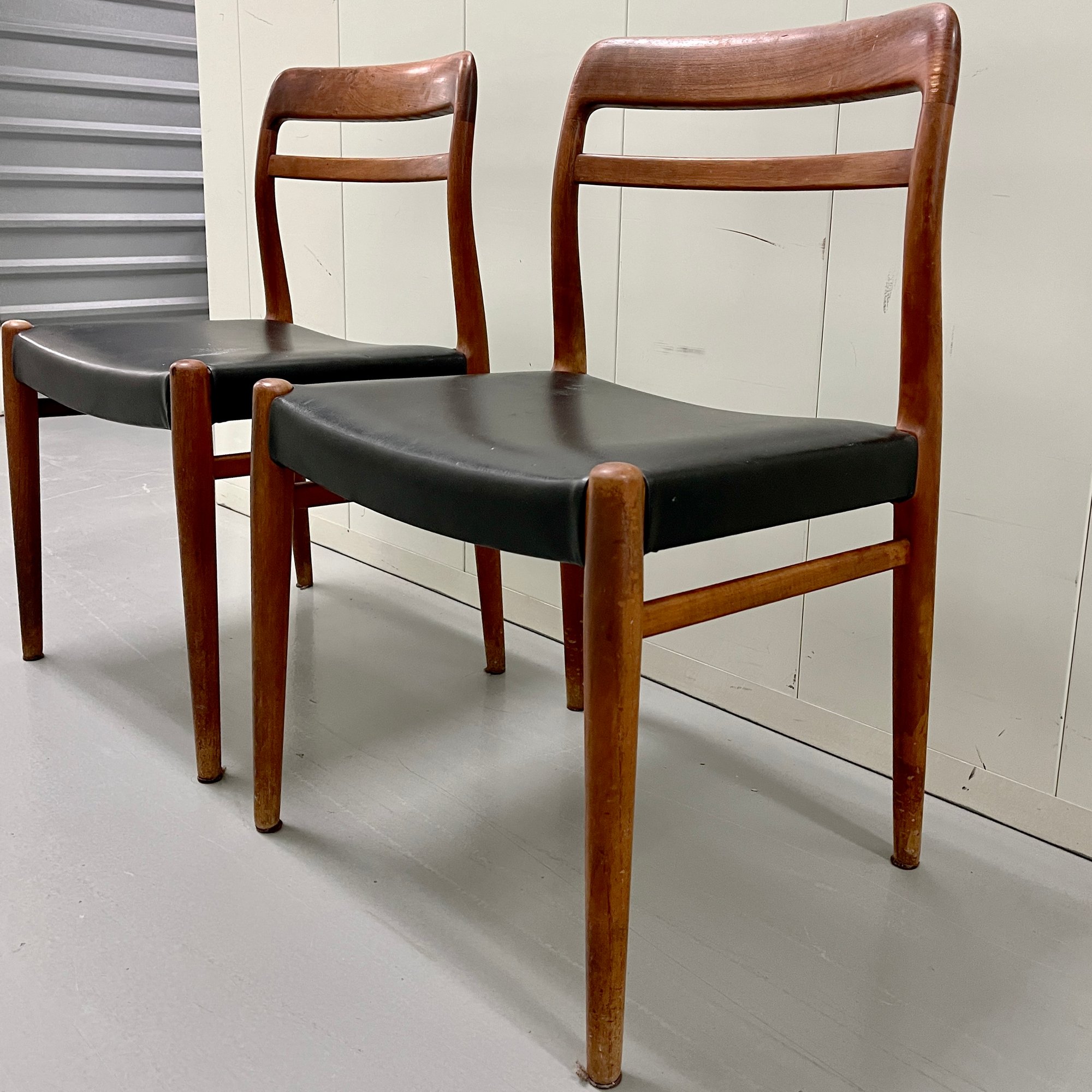 A Pair Of 1960s Danish Modern - Teak - Dining Chairs By Alf Aarseth For ...