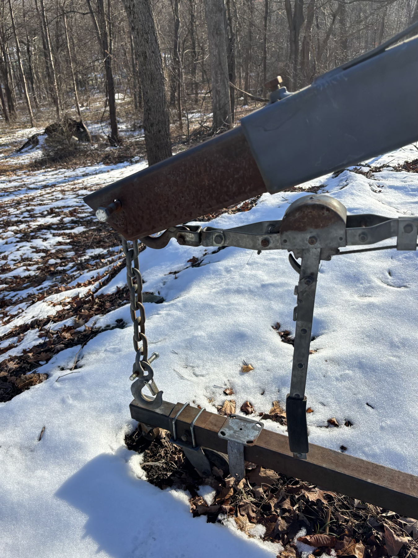 A 3 Ton Hydraulic Jack - Great For Engines! #40872952 | Auctionninja.com