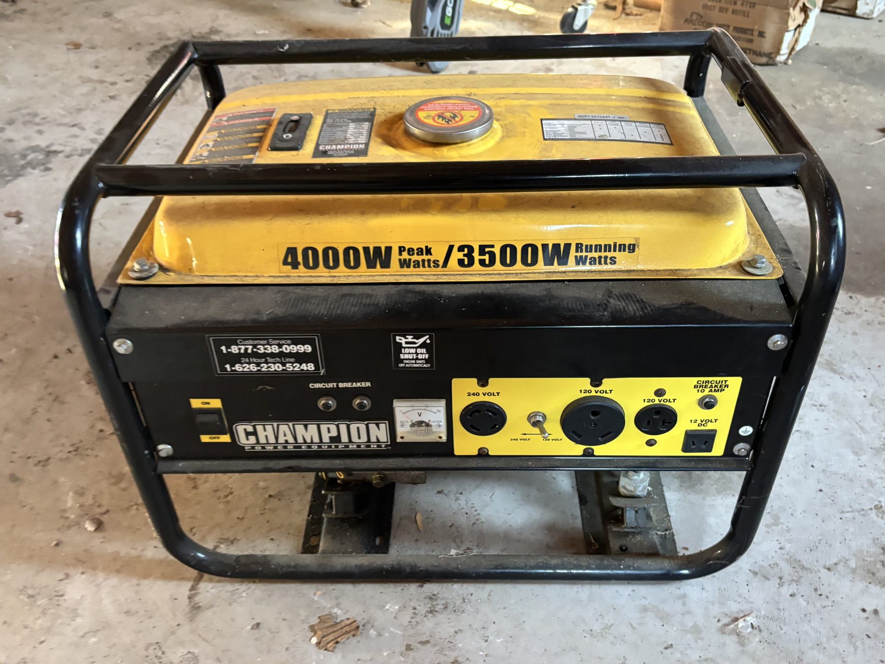 A Champion Gas Generator #40872953 | Auctionninja.com