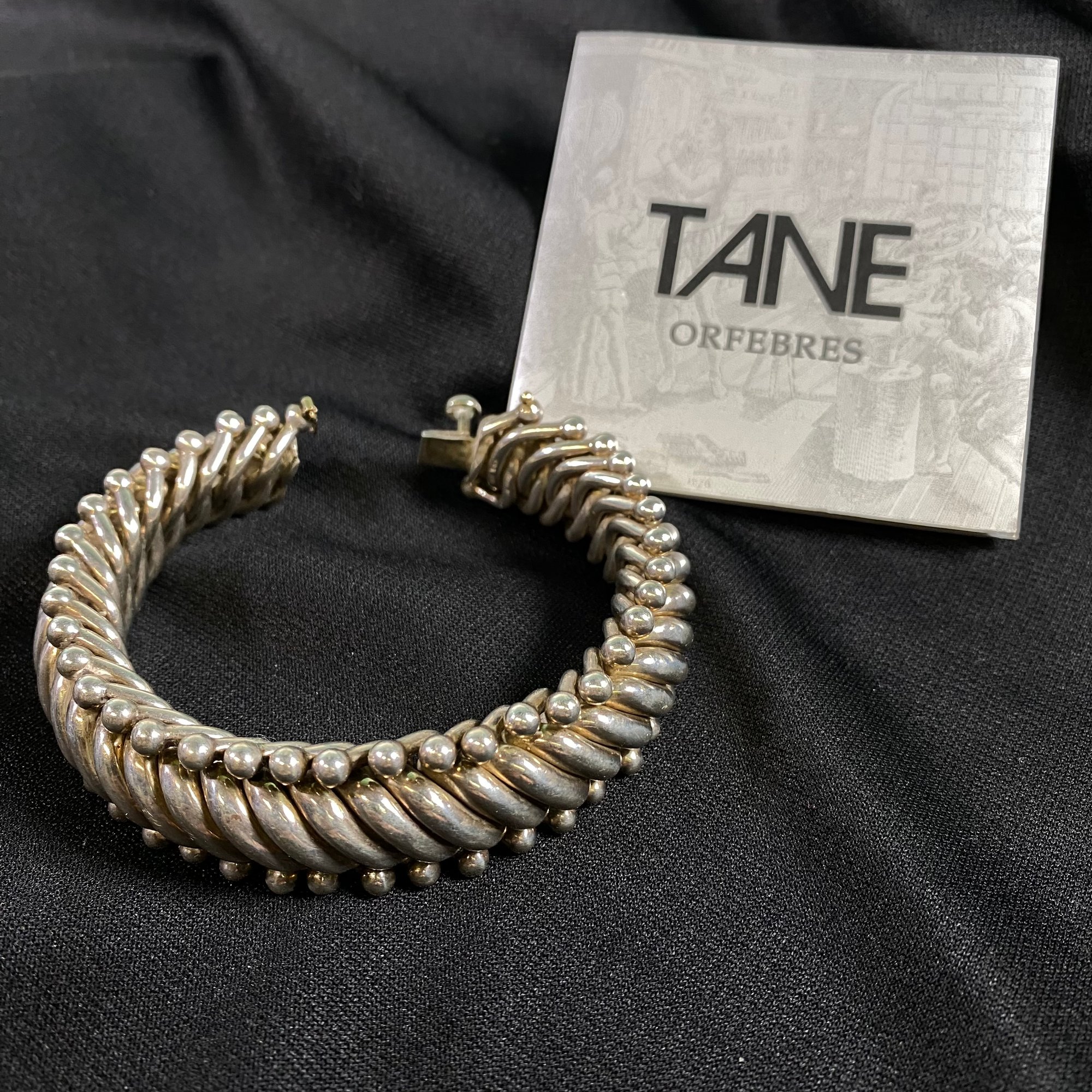 Sterling 925 Silver By Tane Heavy Bracelet 190 Grams Beautiful And ...