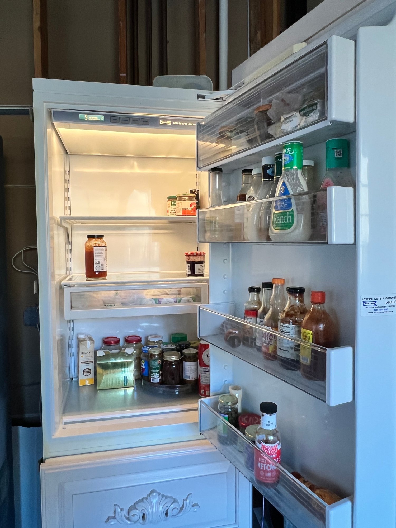 Sub-Zero 700 Series - Right Sided 27" Refrigerator With Freezer Drawers ...