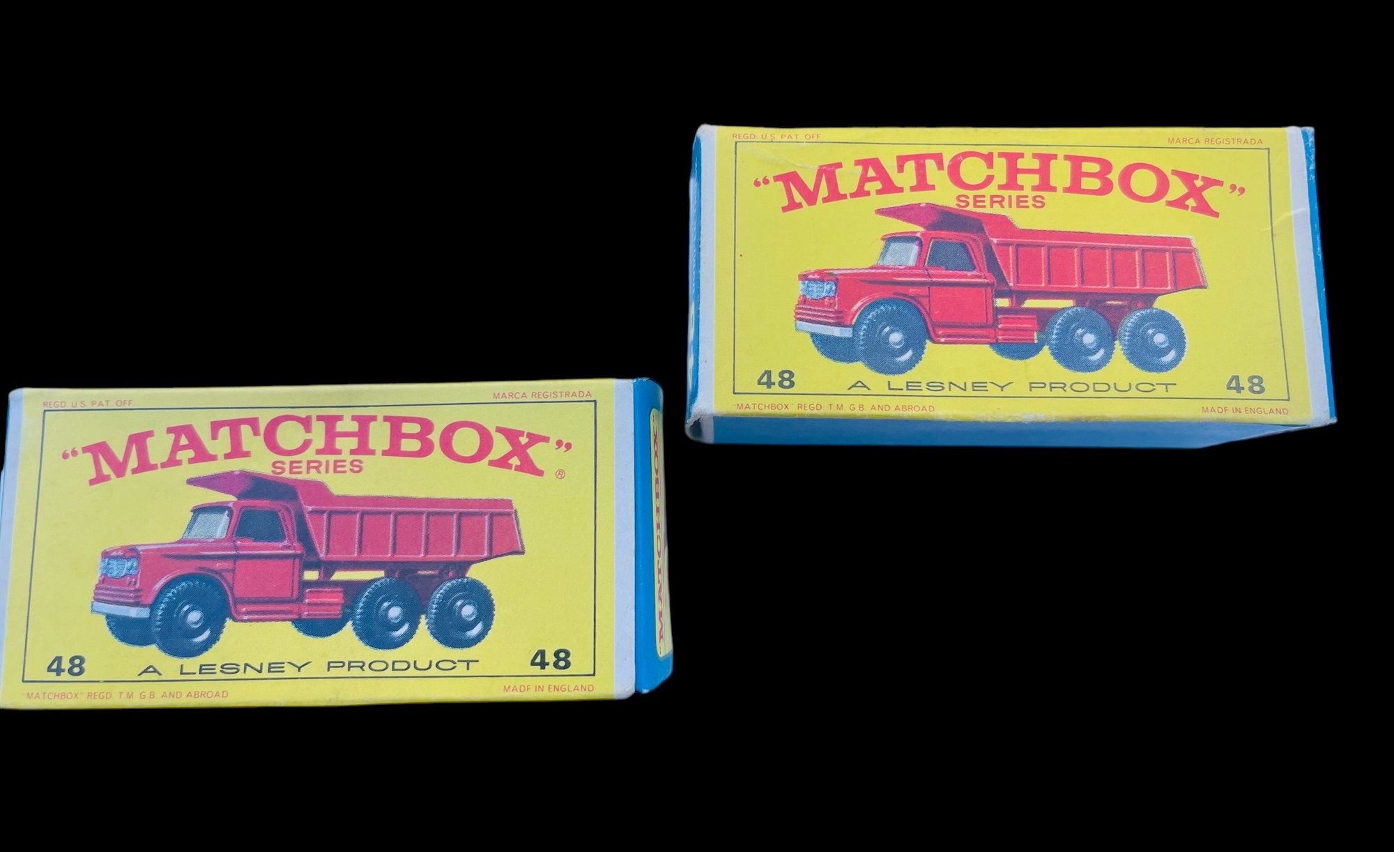 Matchbox Dodge Dump Truck #48 60's Original Box #1979189 | Auctionninja.com