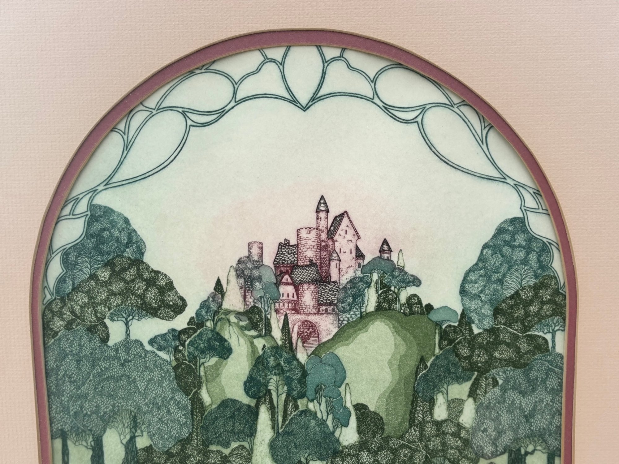 A Vintage Lithograph, Signed And Numbered, Gateway, Jeri Elizabeth ...