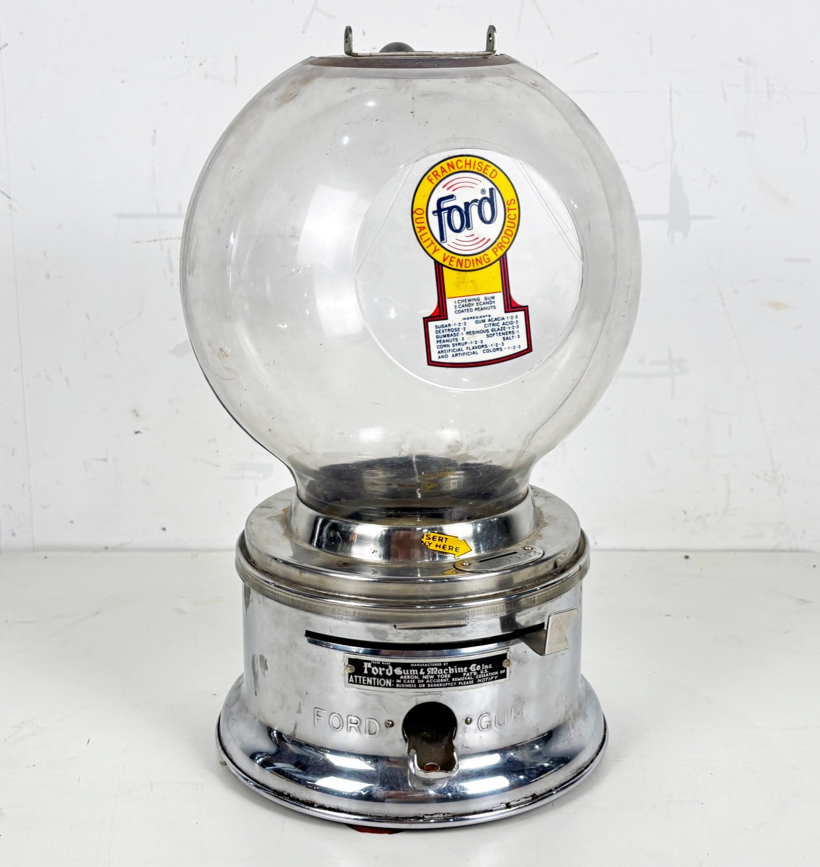 A Vintage Ford Gumball Vending Machine - 1930's-1940's Era #40807714 ...
