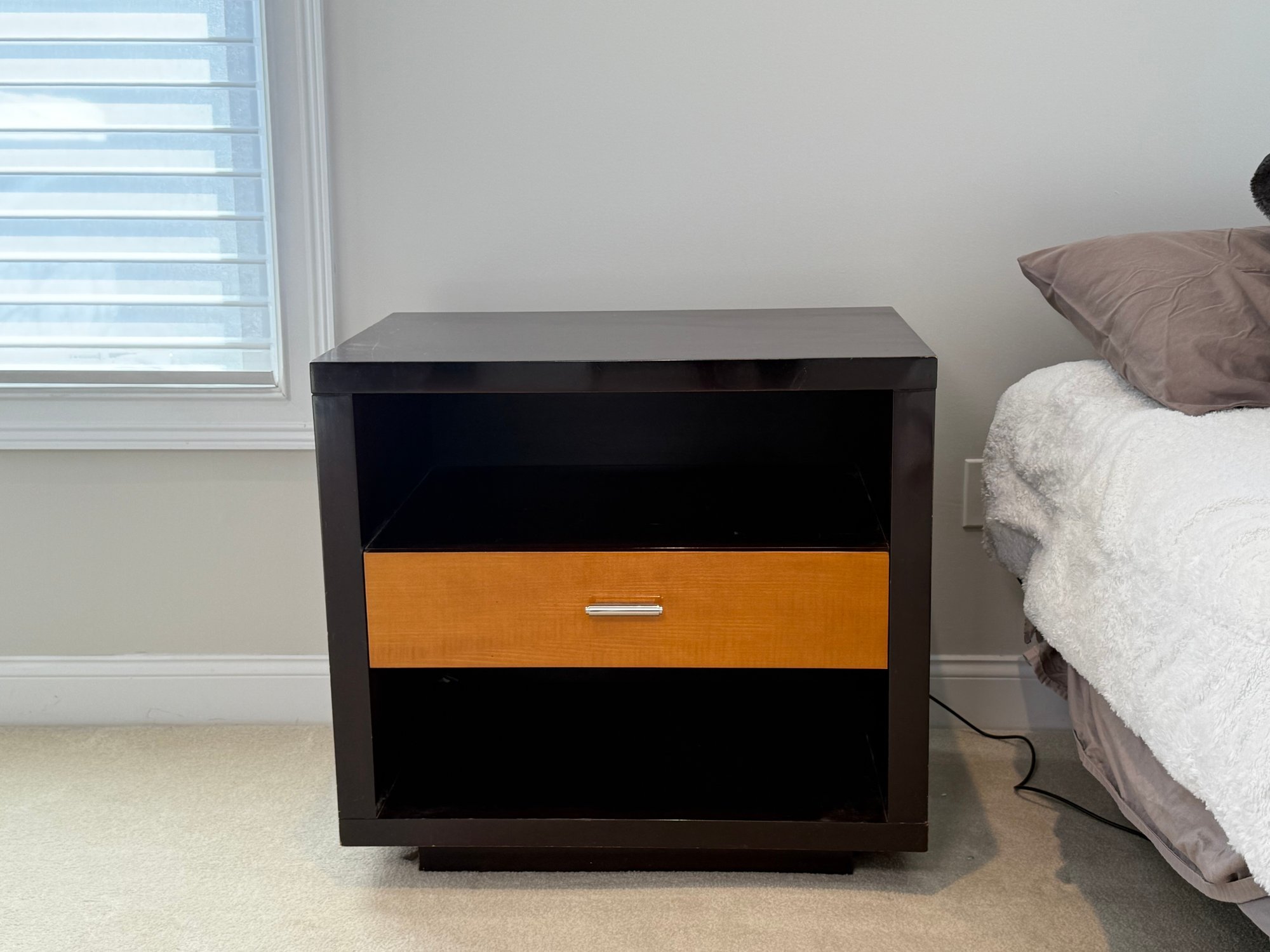 Stickley Furniture John Widdicomb Collection Night Stand With Richly ...
