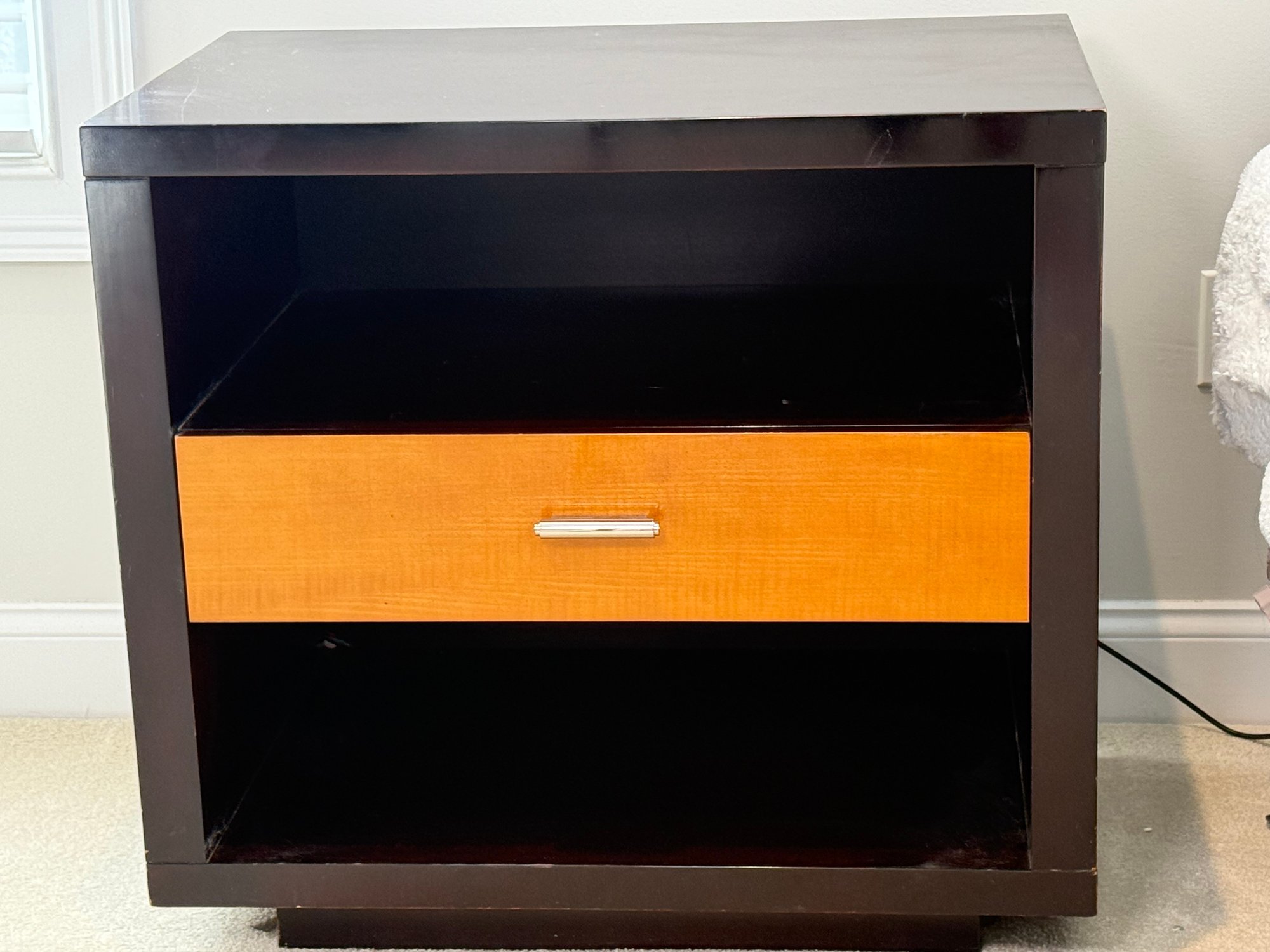 Stickley Furniture John Widdicomb Collection Night Stand With Richly ...