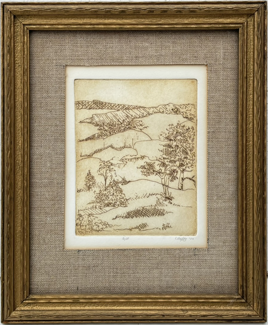 A Vintage Artist Proof Etching, Signed Duffy, Dated 1970 #40825155 ...