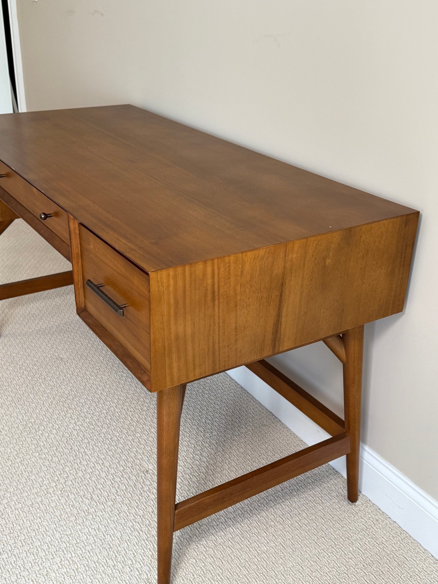 West Elm Mid Century Modern Style Desk #40873531 | Auctionninja.com