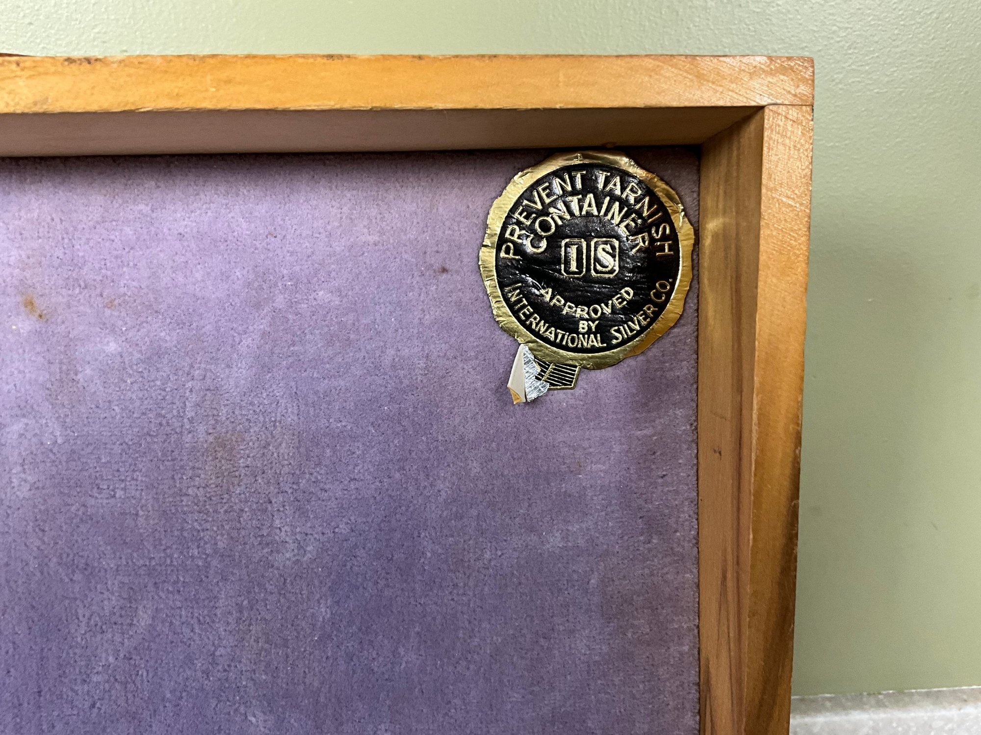 International Silver Co. First Lady Sterling Inlaid Flatware (Holmes ...