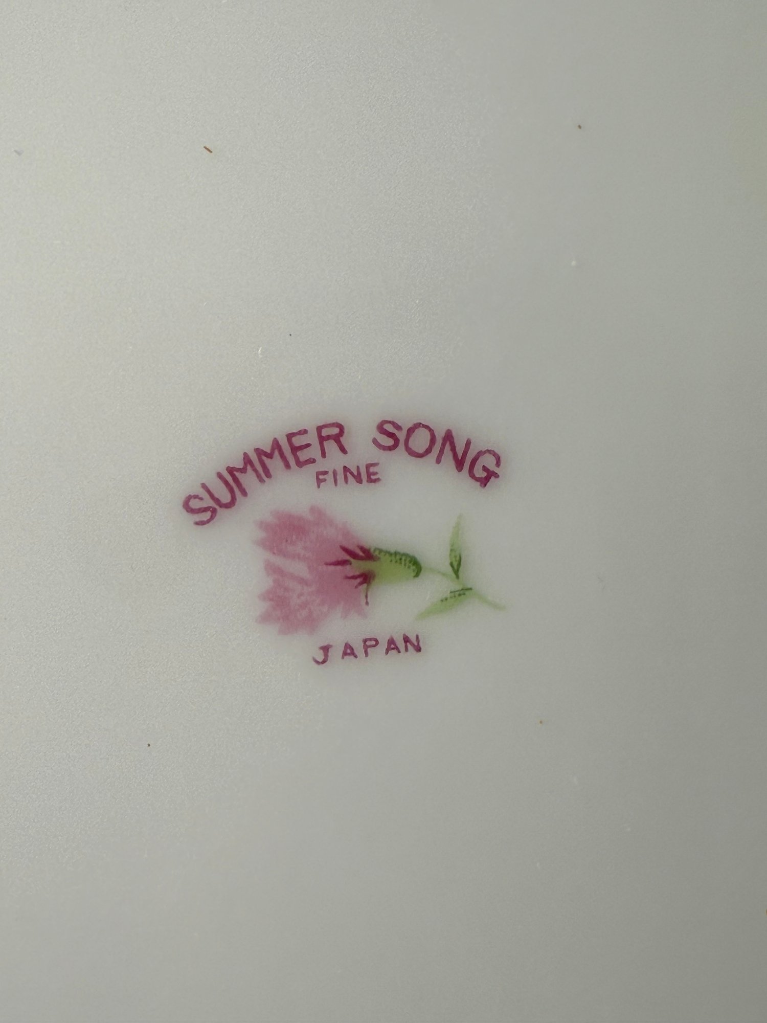 Vintage Japanese Summer Song Fine China Collection #40873537 ...
