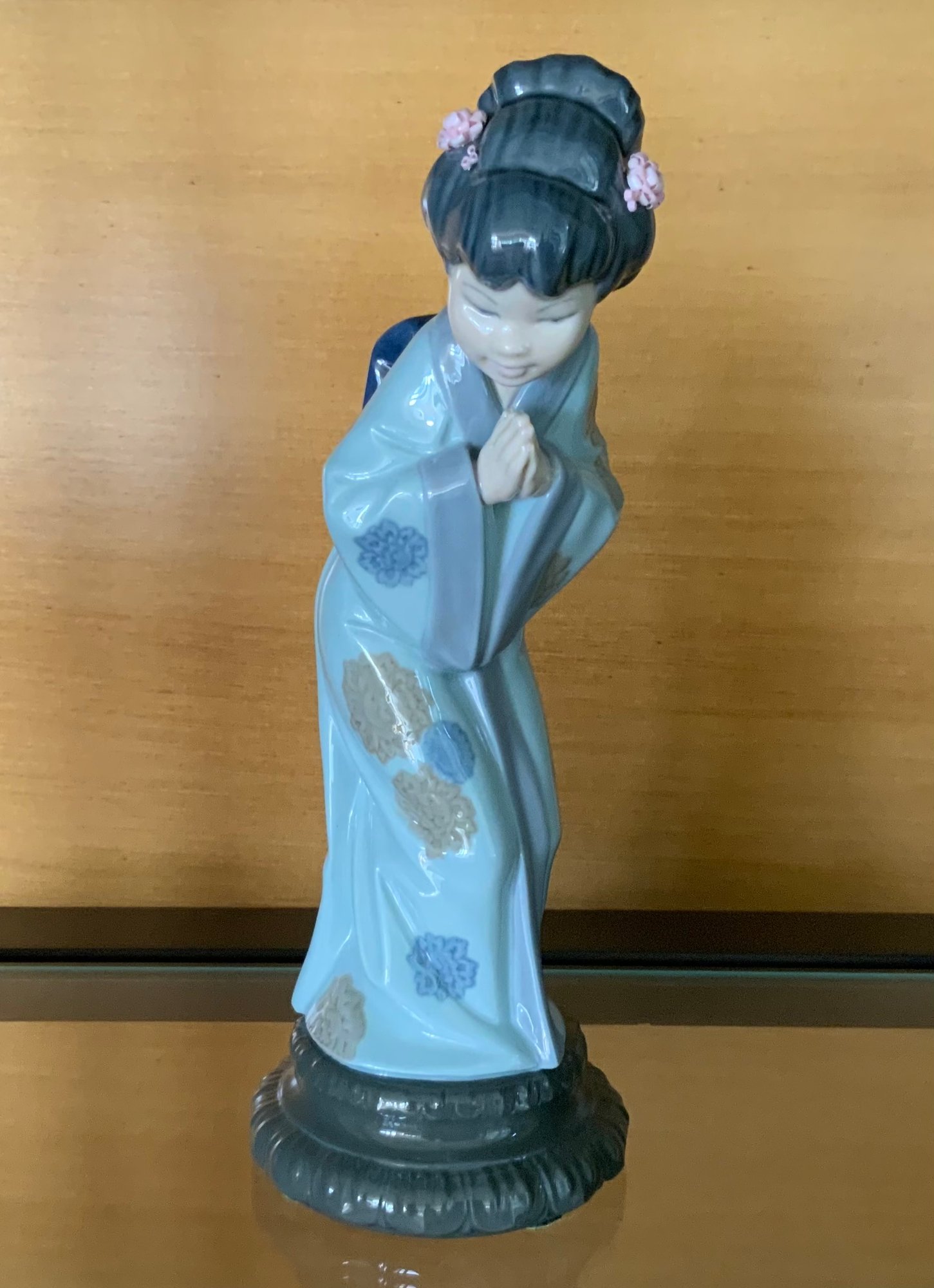 Vintage LLADRO Figurine Sayonara Japanese Geisha Girl ~ #4989 ~ 1978 ...