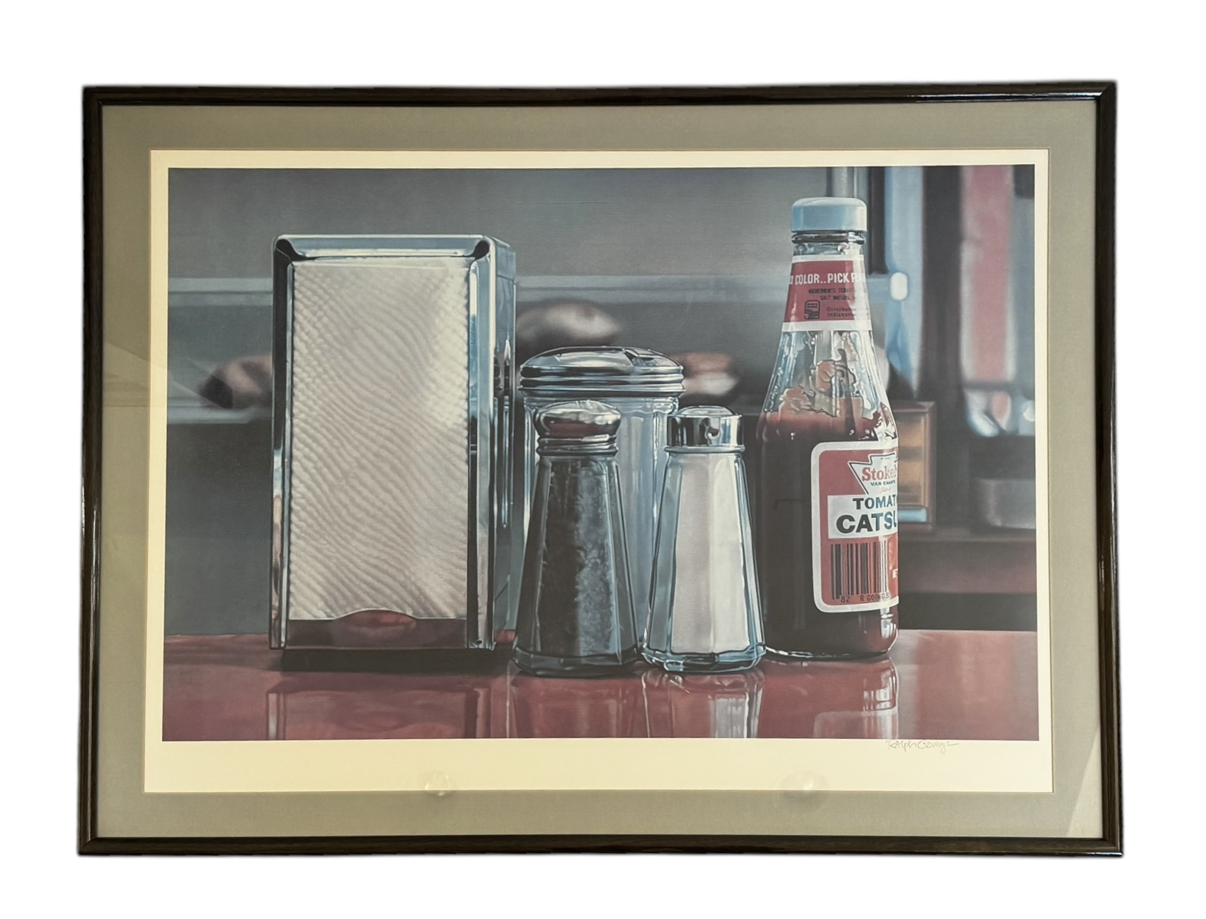 Listed Artist Ralph Goings Signed Lithograph #40826586 | Auctionninja.com
