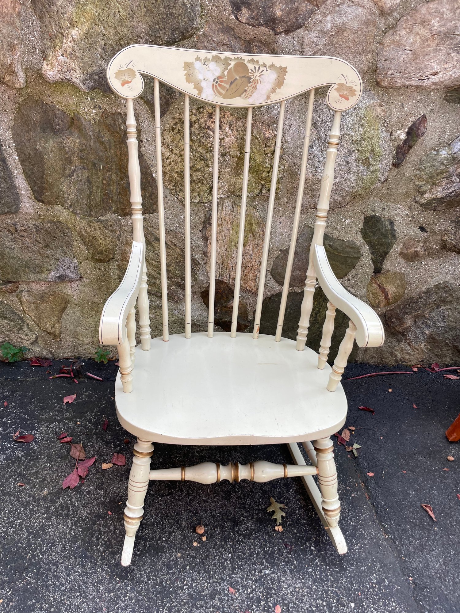 Ethan Allen Vintage Hitchcock Cape Cod. Rocking Chair #1975469 ...