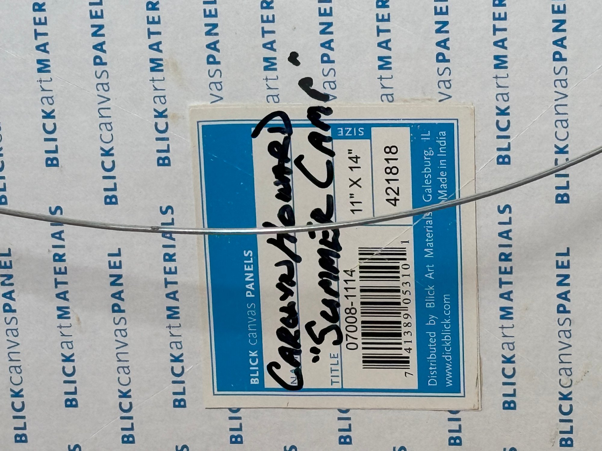 Carolyn Ann Barton Steward "Summer Camp" Signed Original Oil Painting ...