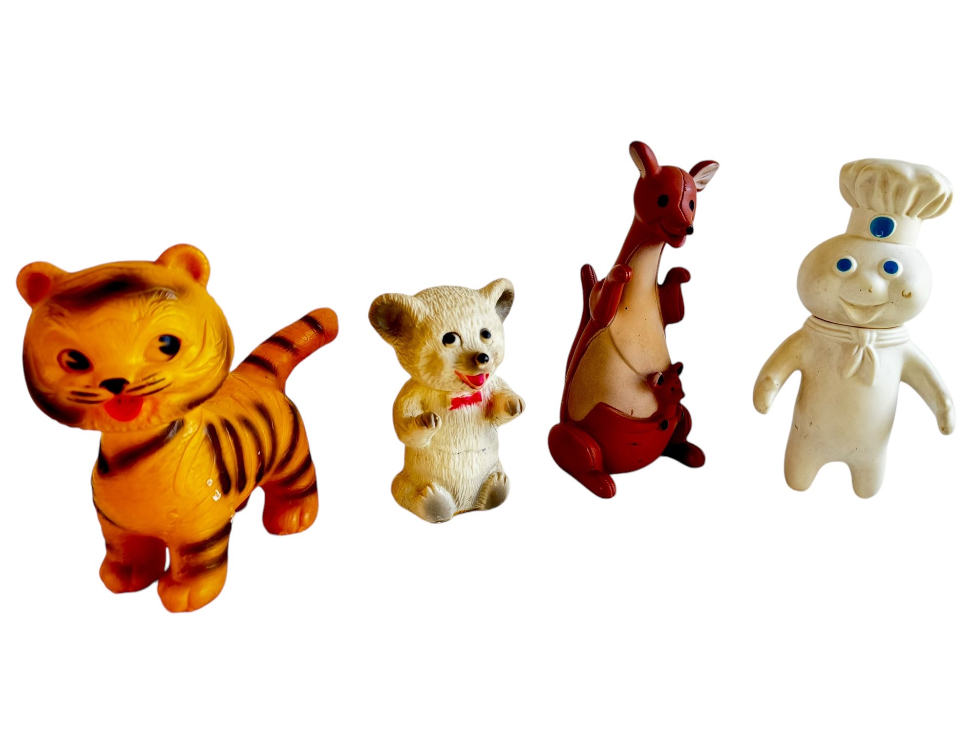 Mid 20th Century Squeak Toy Collection Including Edward Molby & Wind Up ...