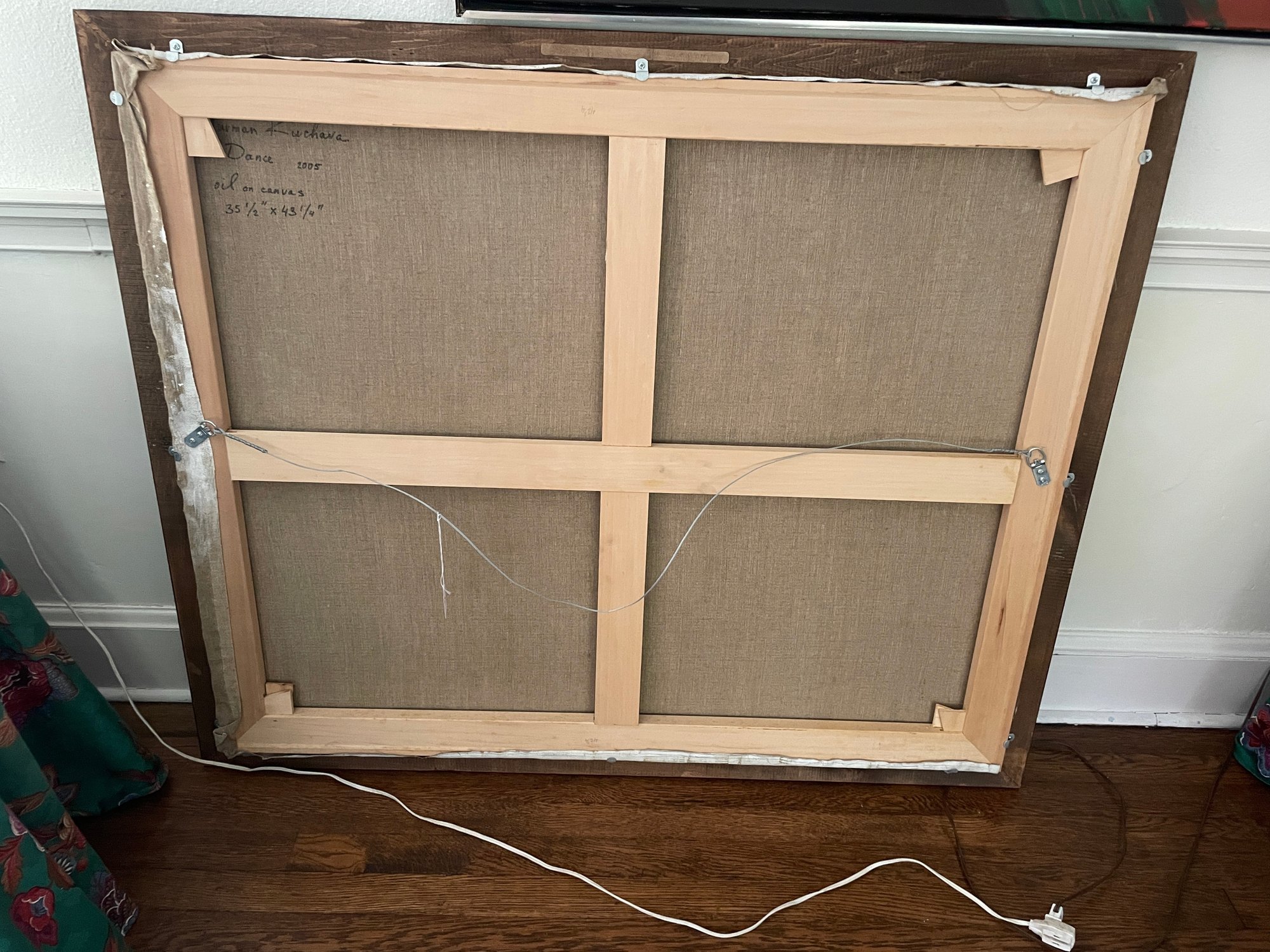 Oil Painting, Titled Dance By Listed Artist Murman Kuchava #2125258 ...