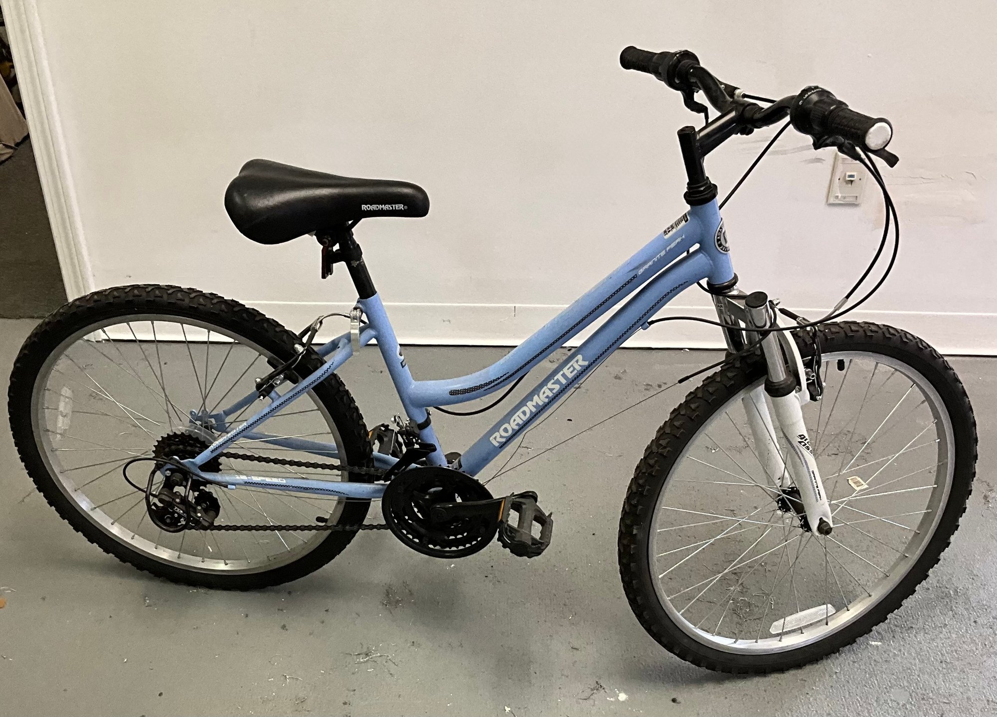 Girls Roadmaster Bike ~light Blue ~ 24 Inch Granite Peak #40850193 ...