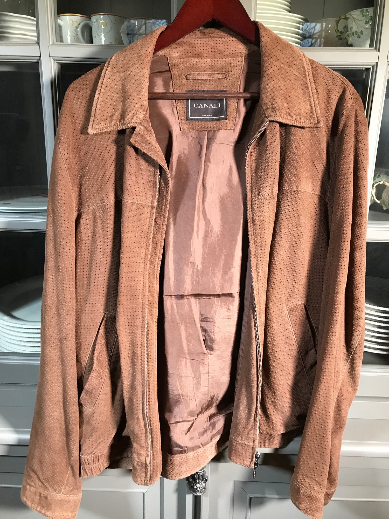 Fabulous Mens Large $3,900 CANALI Leather Jacket - SO SOFT ! Amazing ...