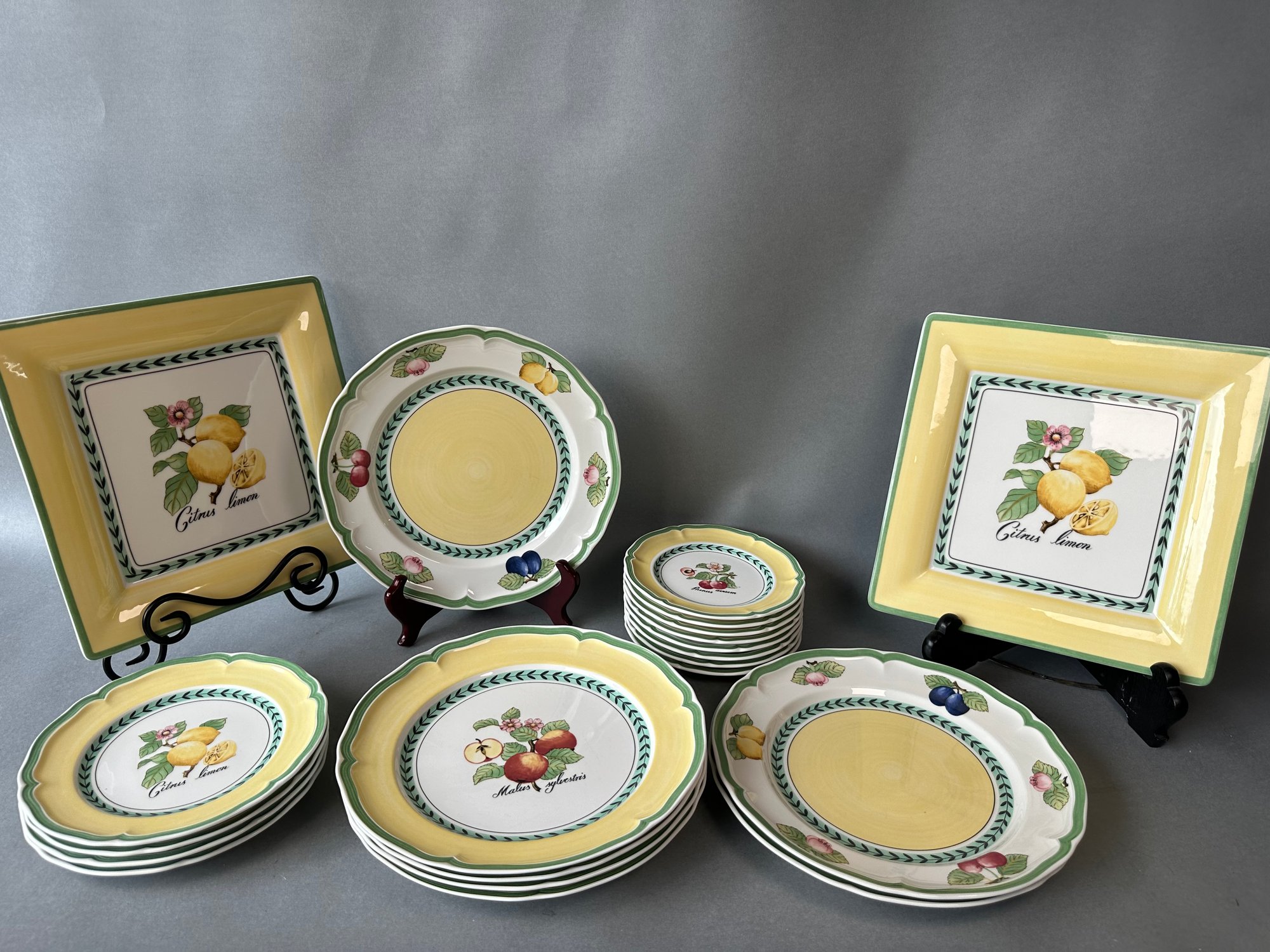 Villeroy & Boch French Garden Vallence Plates #40794915 | Auctionninja.com