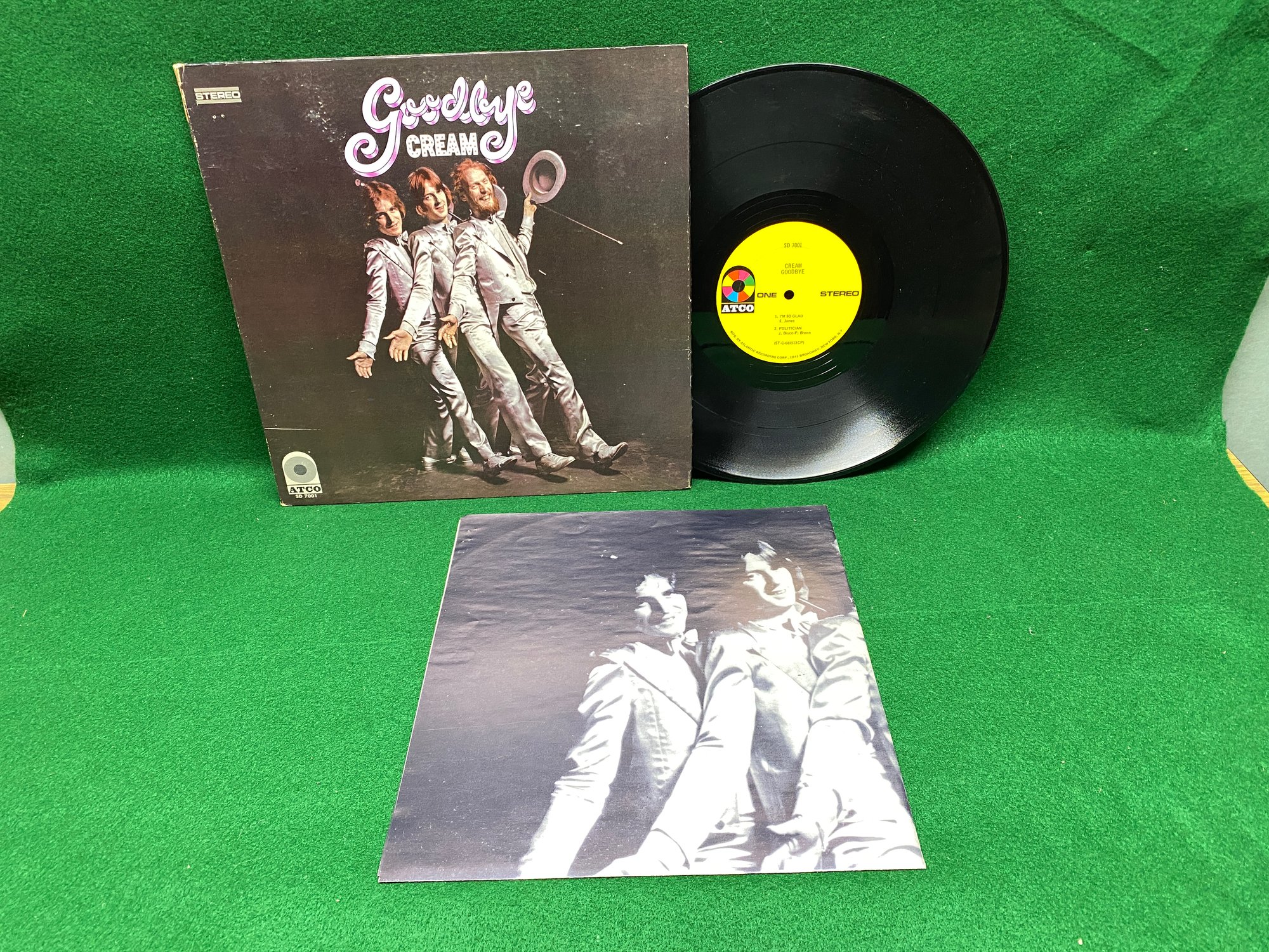 Cream. Goodbye On 1969 Atco Records Stereo With Original Poster ...