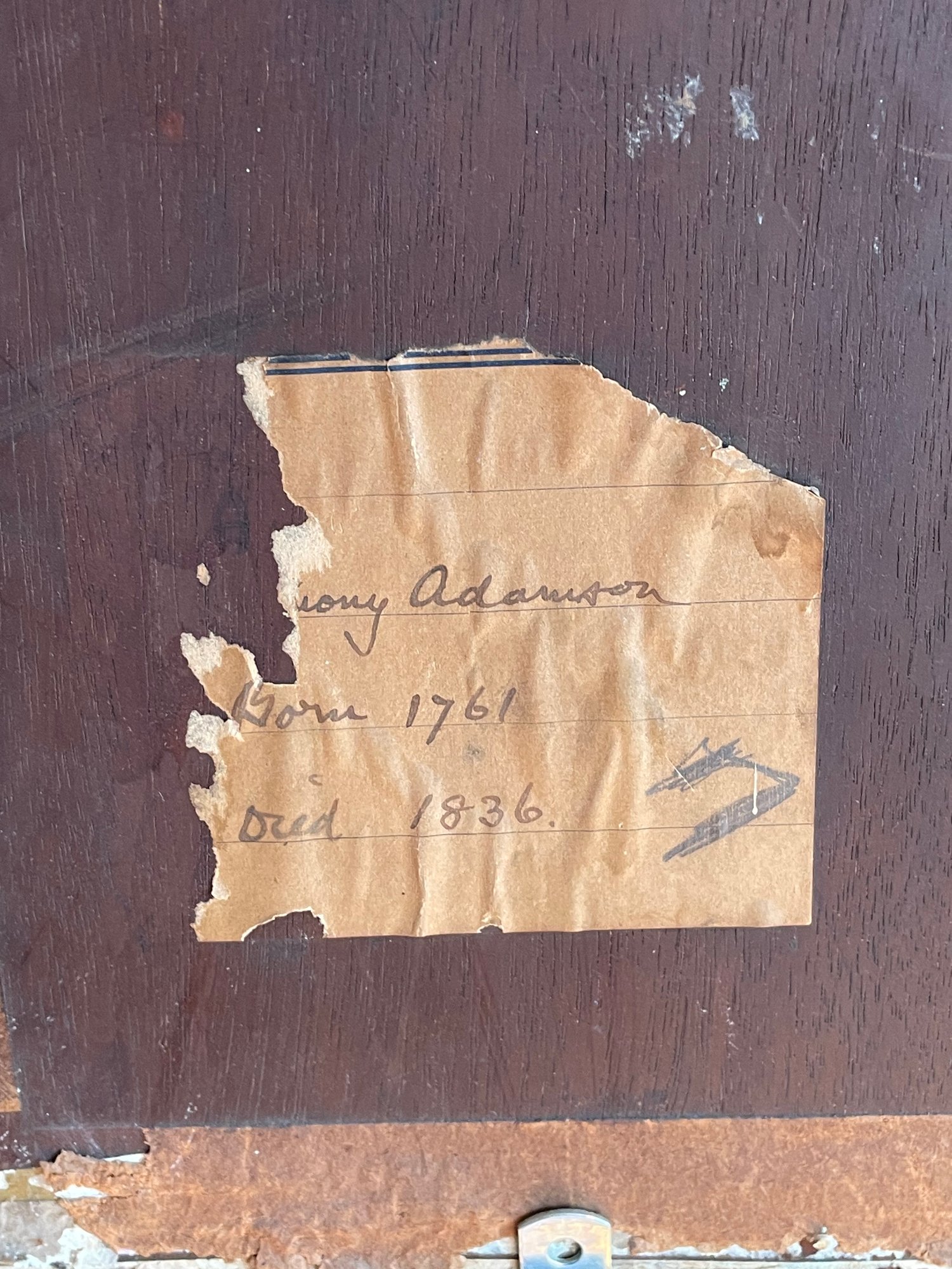 19th Century Portrait Of Gentleman Anthony Adamson 1761-1836 #1893210 ...