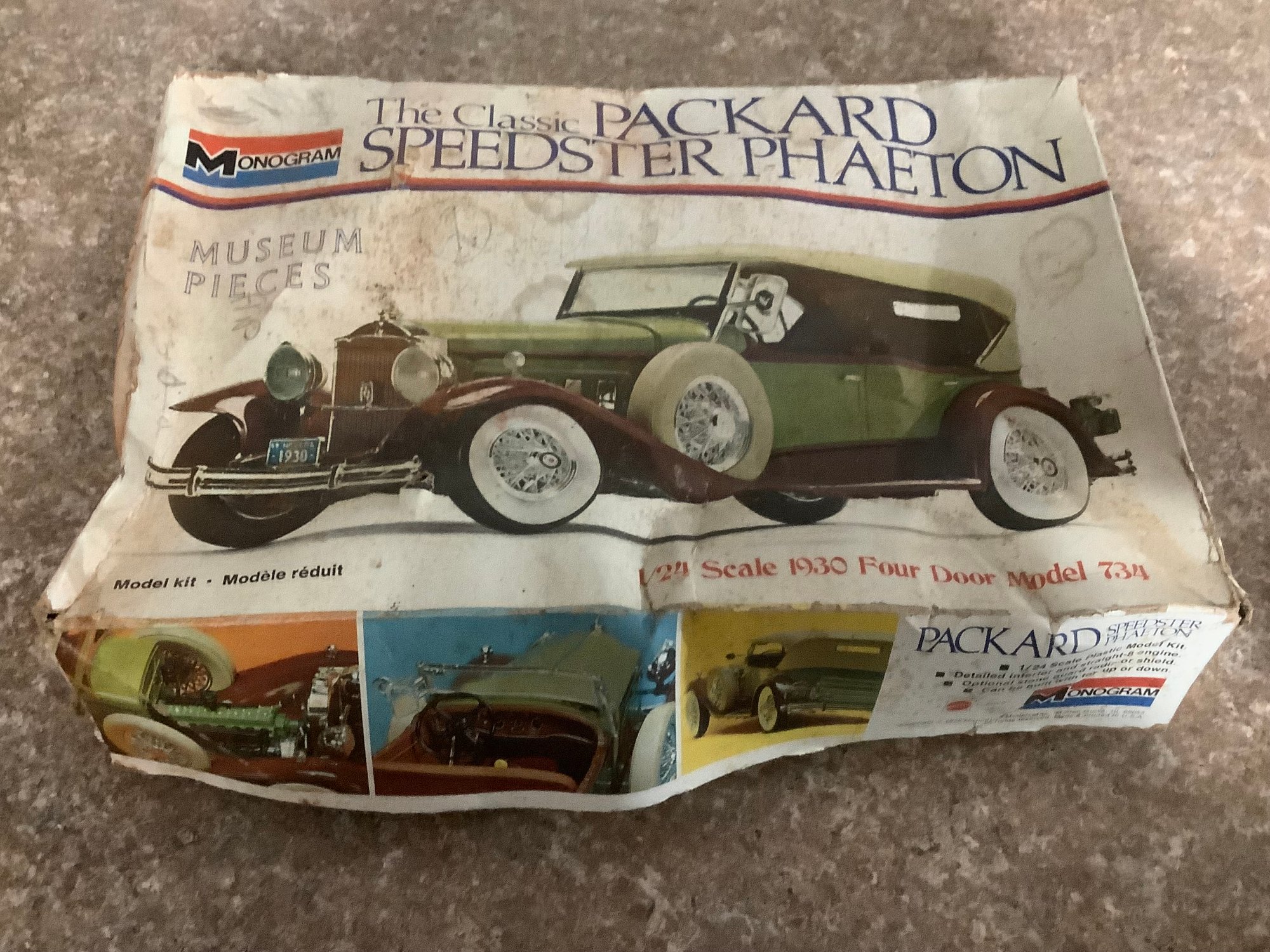 Monogram The Classic Packard Speedster Phaeton 1930 Four Door Model Car ...