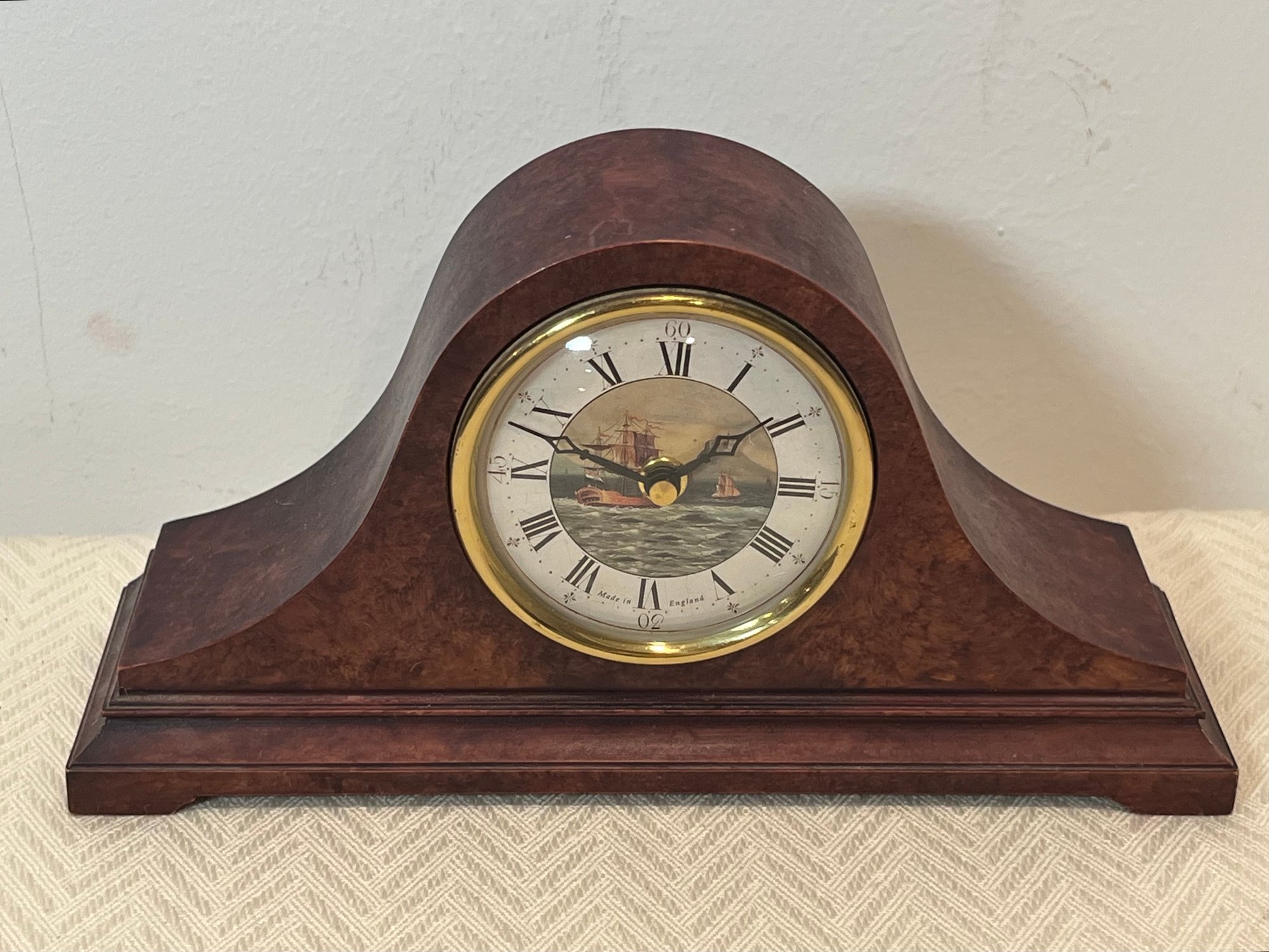 Kienzle Petite Wooden Mantle Clock - England Case/German Clock Battery ...