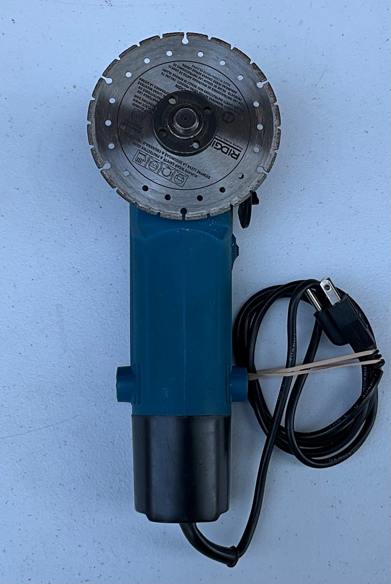 Power Pro Craft 4 1/2 Inch Angle Grinder With A Lock And A Rigid Blade ...