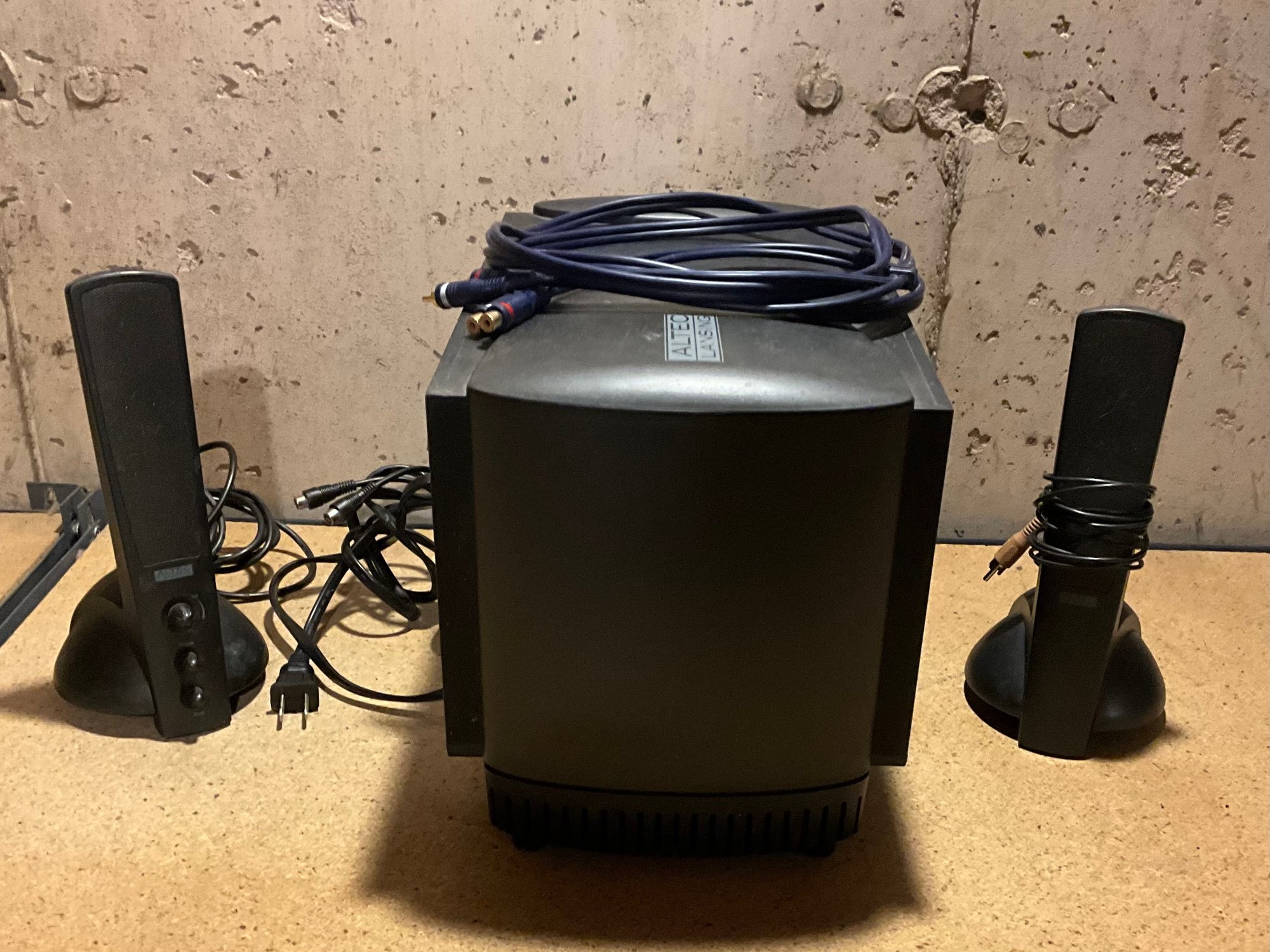 Altec Lansing Computer Speakers Left/Right & Subwoofer #2062798 ...
