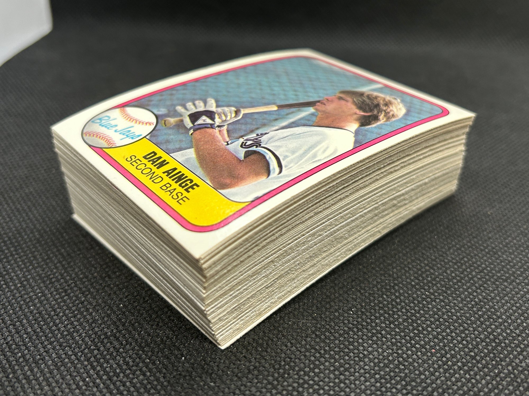 60 High Grade 1981 Fleer DAN AINGE Rookie Cards #2163251 | Auctionninja.com