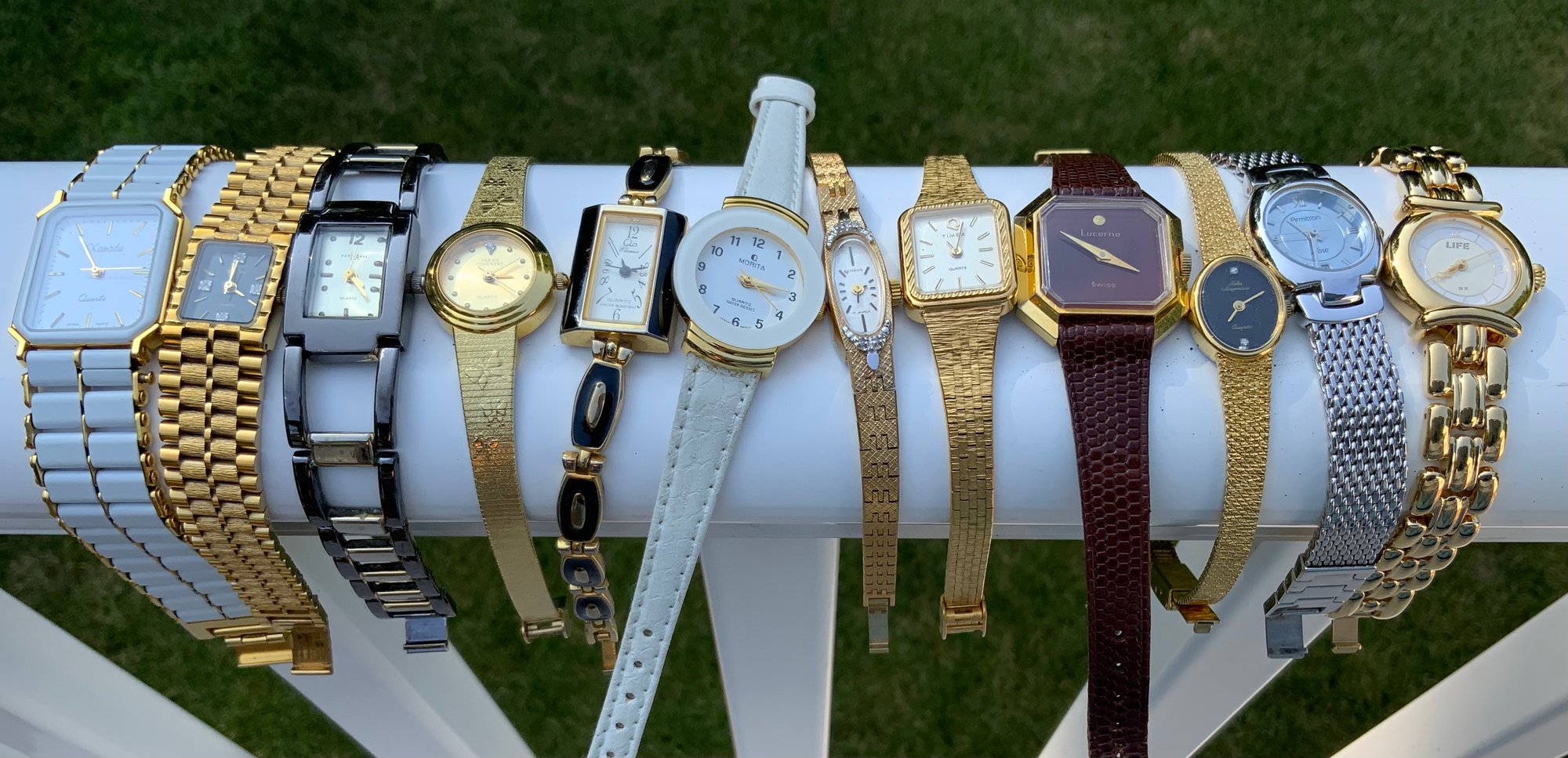 12 Vintage Ladies Watches ~ Timex, Benrus, Elgin, Lucerne & More ...