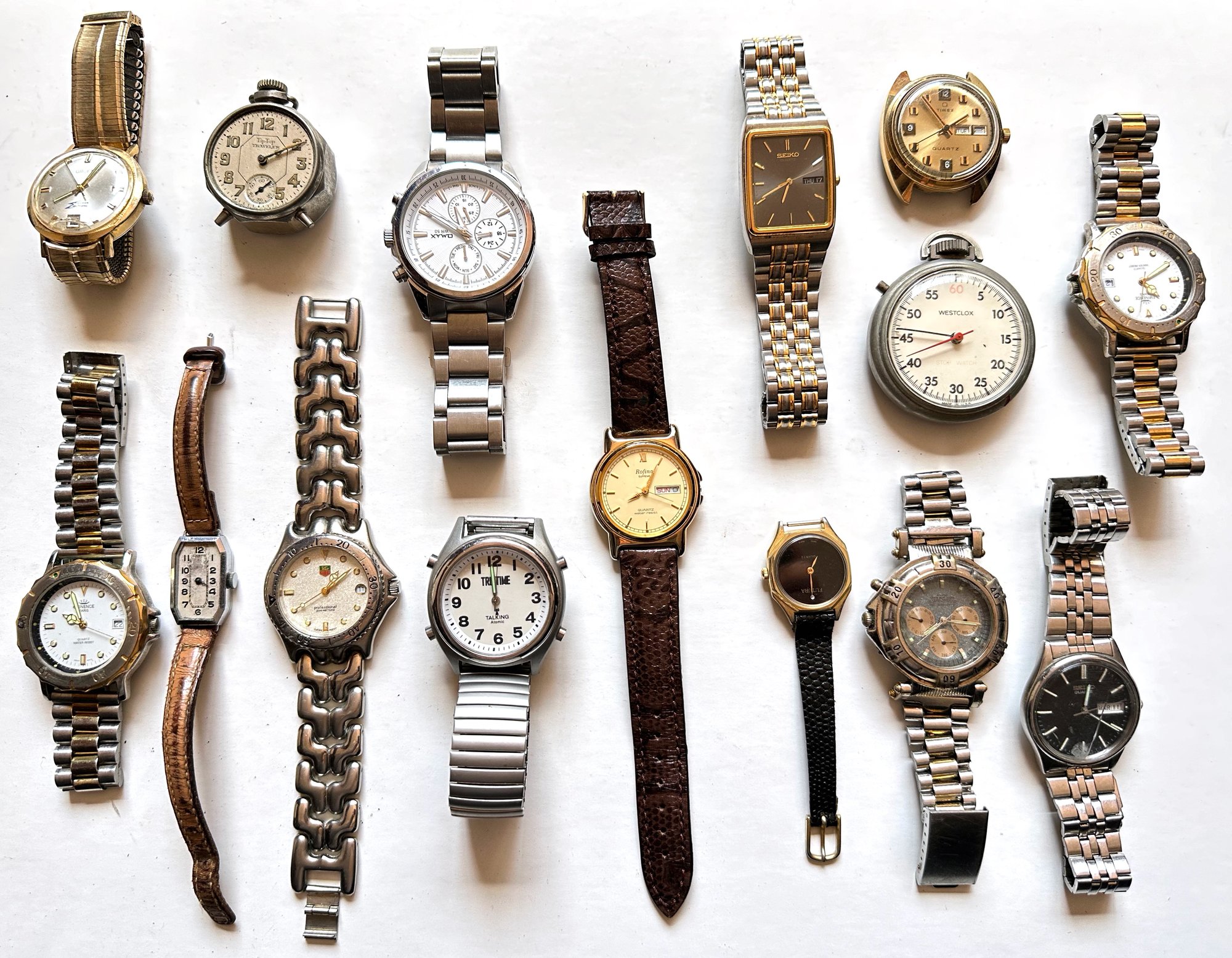 15 Vintage Watches: Gruen, Westclox, Rofina, Eminence, Futura & More ...