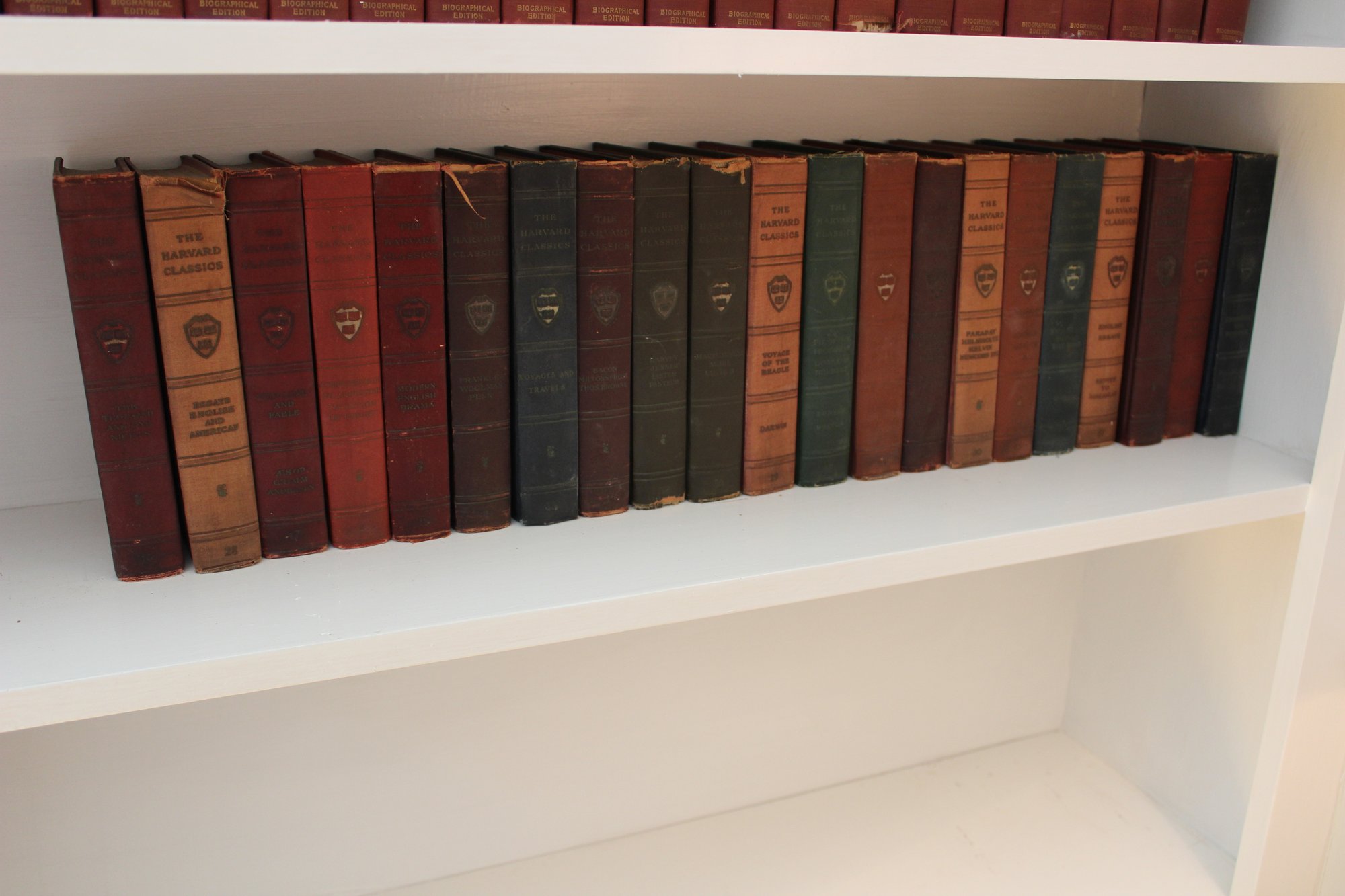 Lot Of Twenty One Antique Harvard Classics Shelf Books #1949295 ...