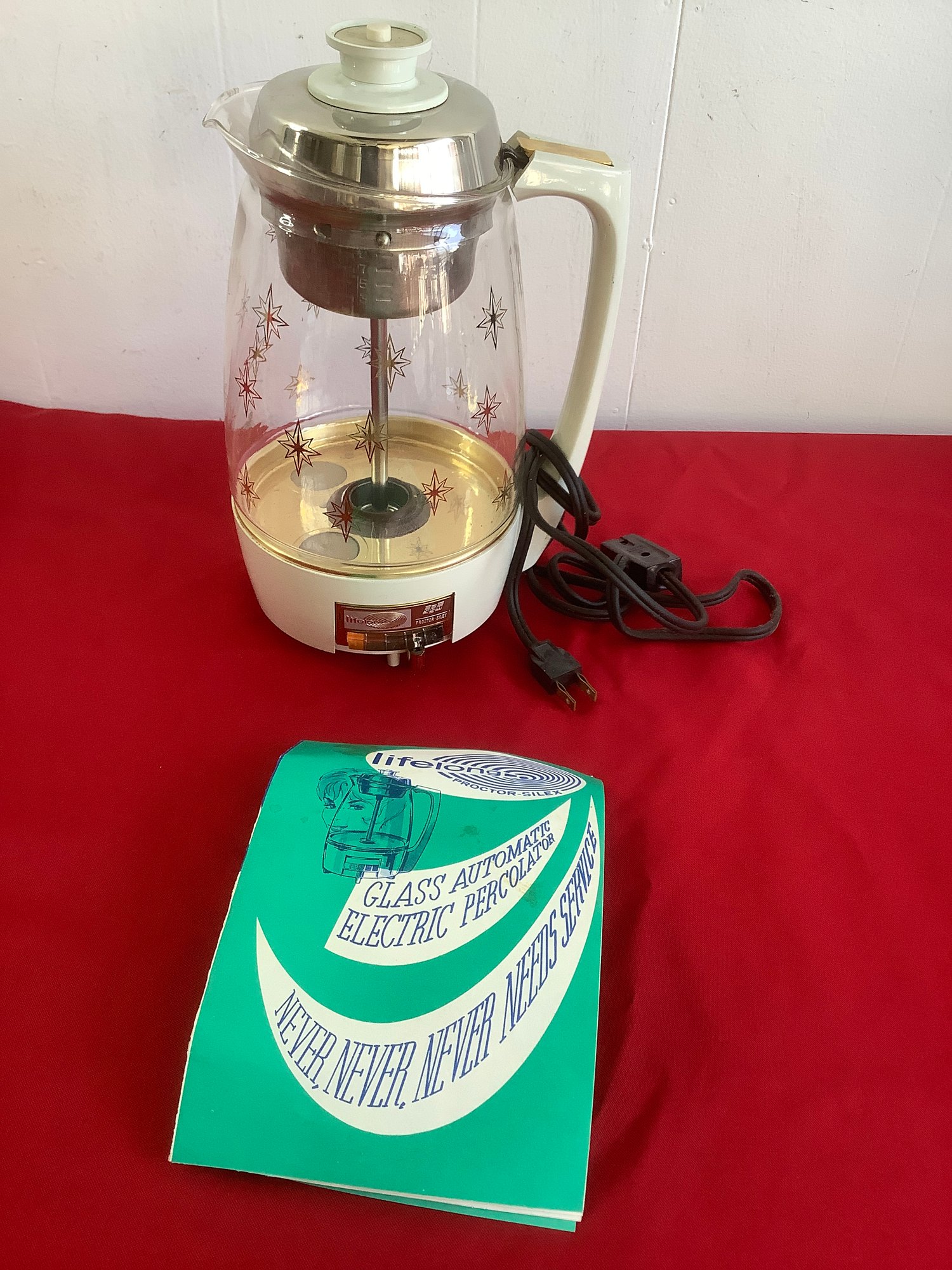 Lifelong Glass Automatic Electric Percolator #1964473 | Auctionninja.com