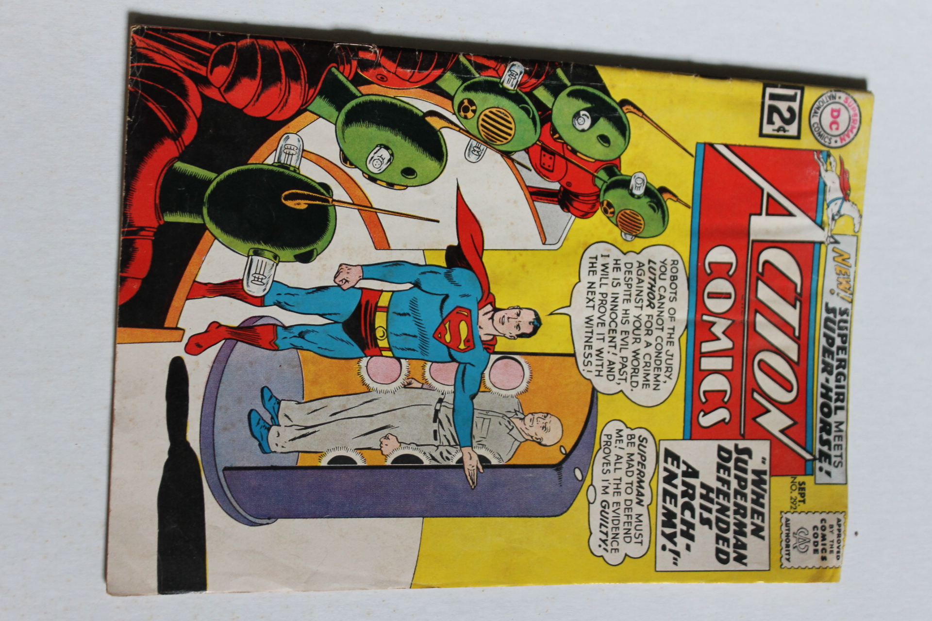 1962 Action Comics Superman Comic Book #40725311 | Auctionninja.com