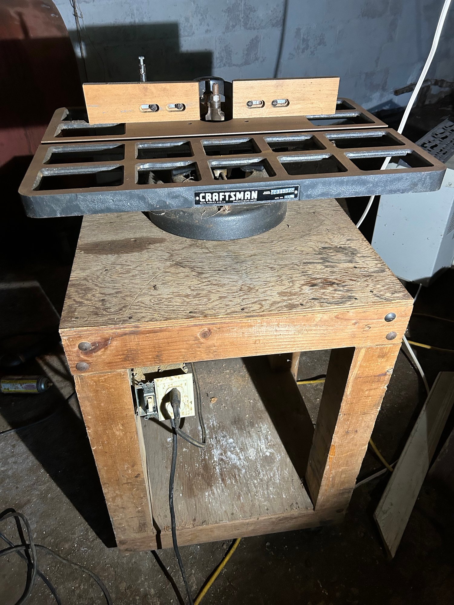 Craftsman Shaper On Rolling Stand. Tested #1984949 | Auctionninja.com