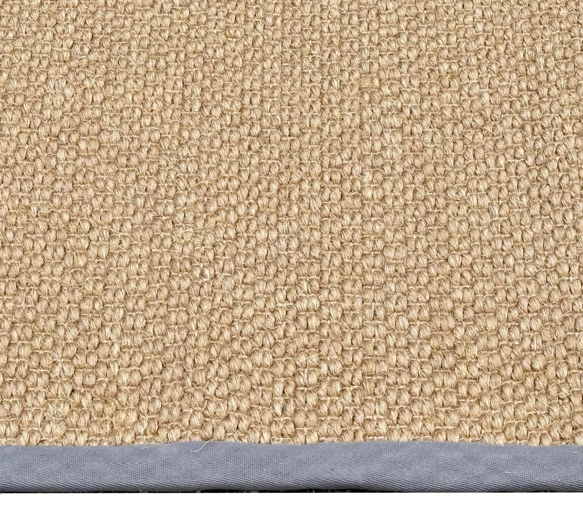 Jute Area Rug With Banded Border #40796705 | Auctionninja.com