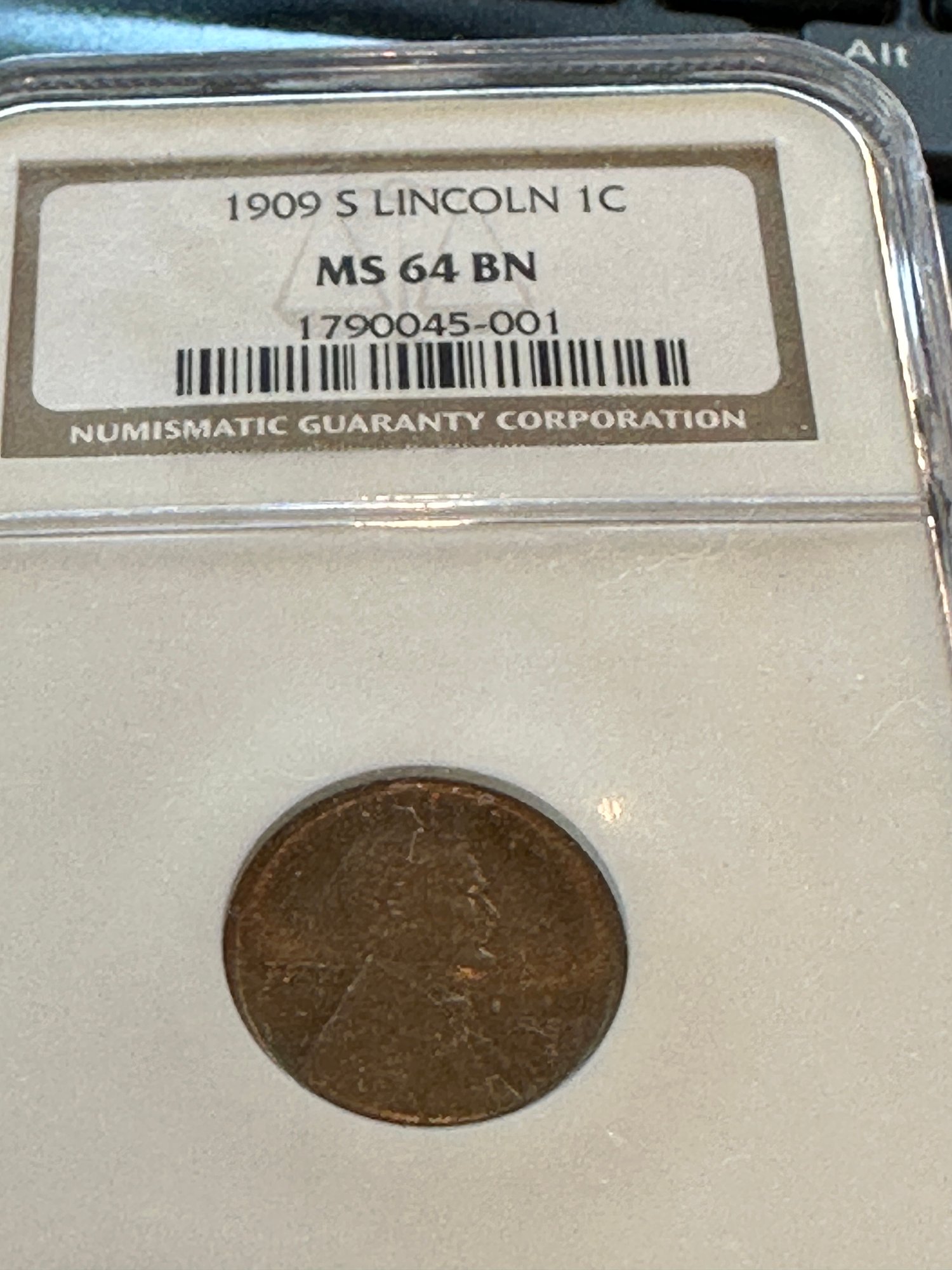 Lincoln Reverse Wheat 1909 S 1C MS 64BN #40802660 | Auctionninja.com