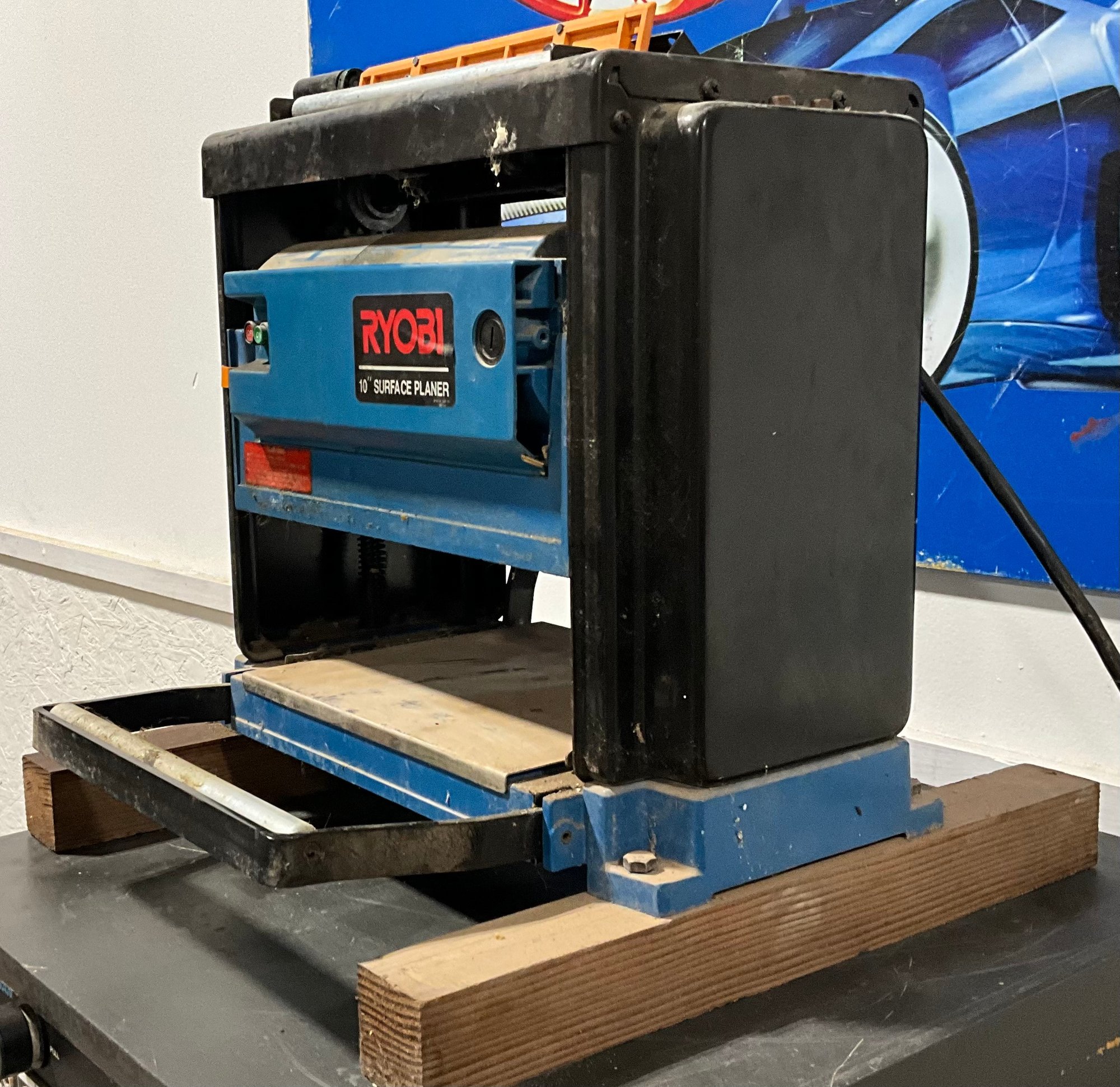 Ryobi 10 Inch Surface Planer ~ Made In Japan ~ Tested & Working ~ Model ...