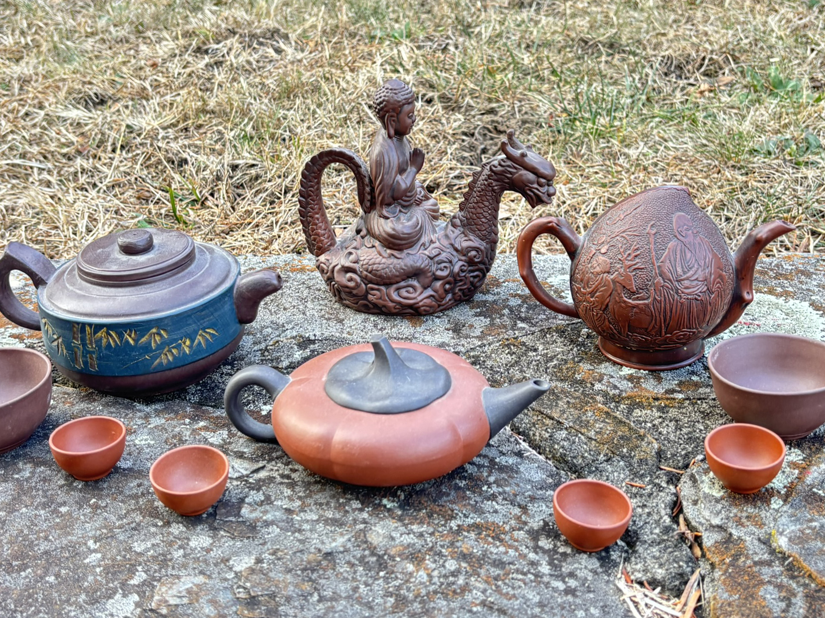 Vintage Chinese And Tibetan Teapots #2035845 | Auctionninja.com