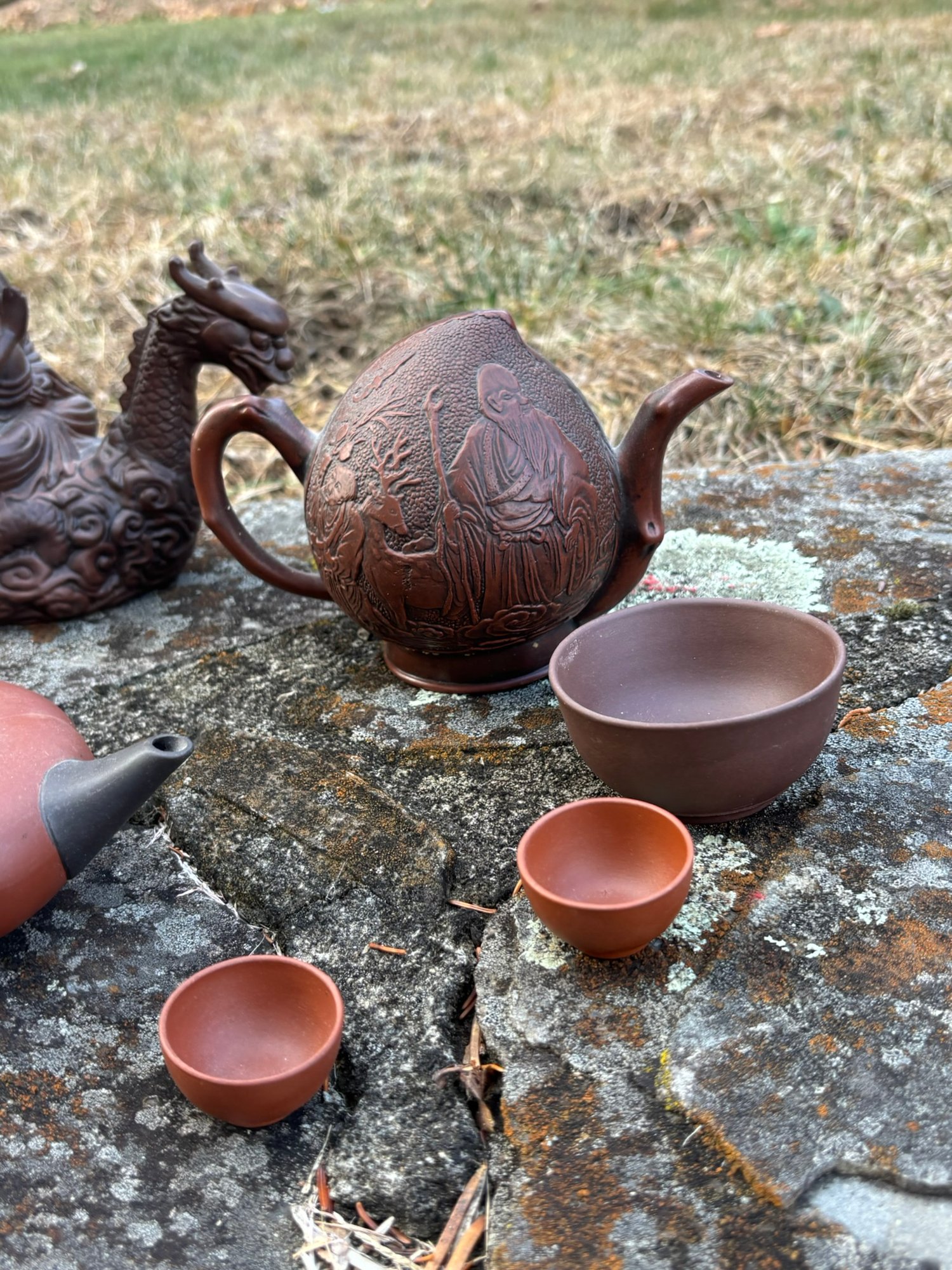 Vintage Chinese And Tibetan Teapots #2035845 | Auctionninja.com