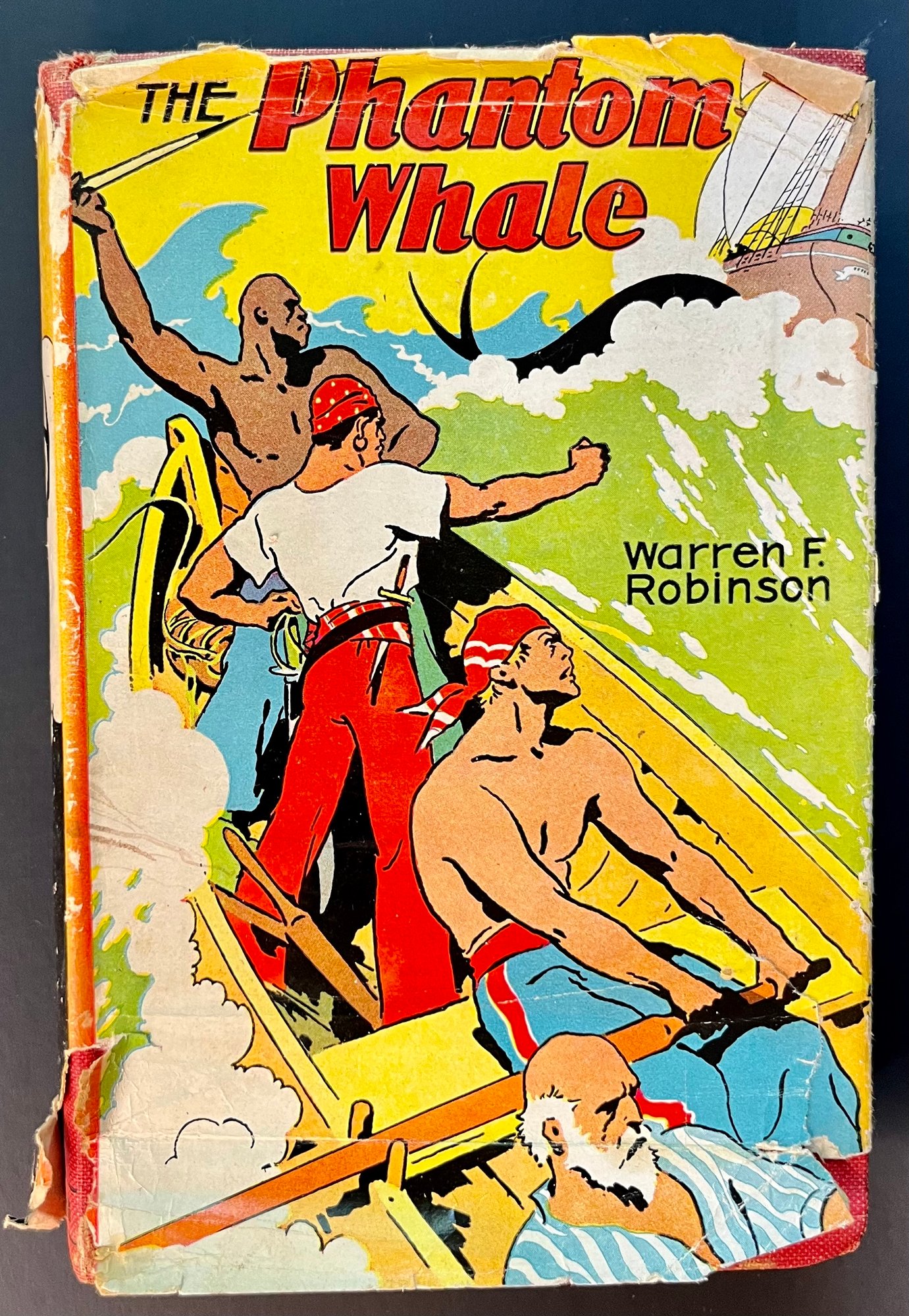 Vintage 1937 Book - The Phantom Whale By Warren F Robinson - Story Of ...