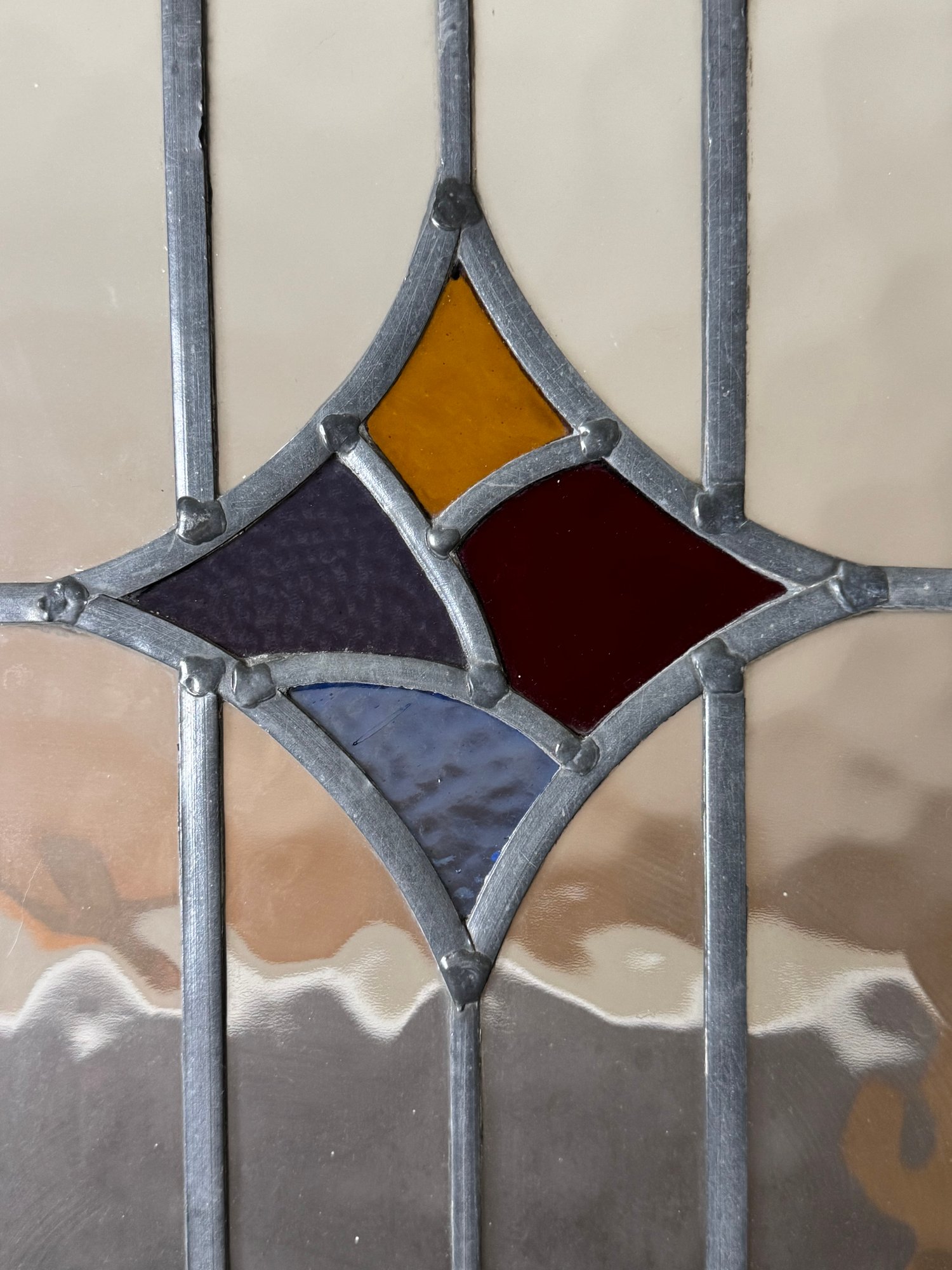 Stained Glass Window Pane #2074516 | Auctionninja.com