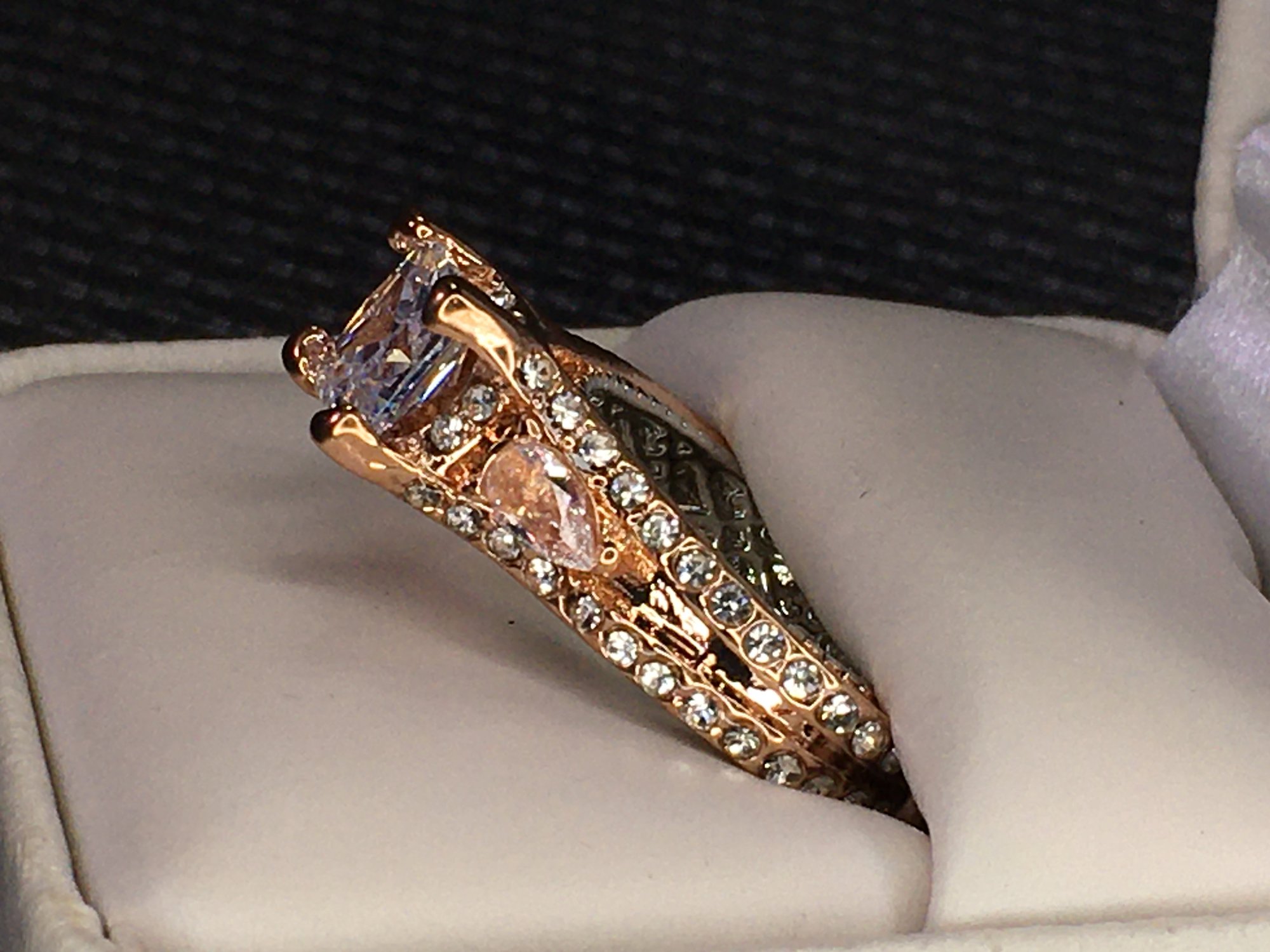 Fabulous Brand New - Sterling Silver / 925 With 14K Rose Gold Overlay ...