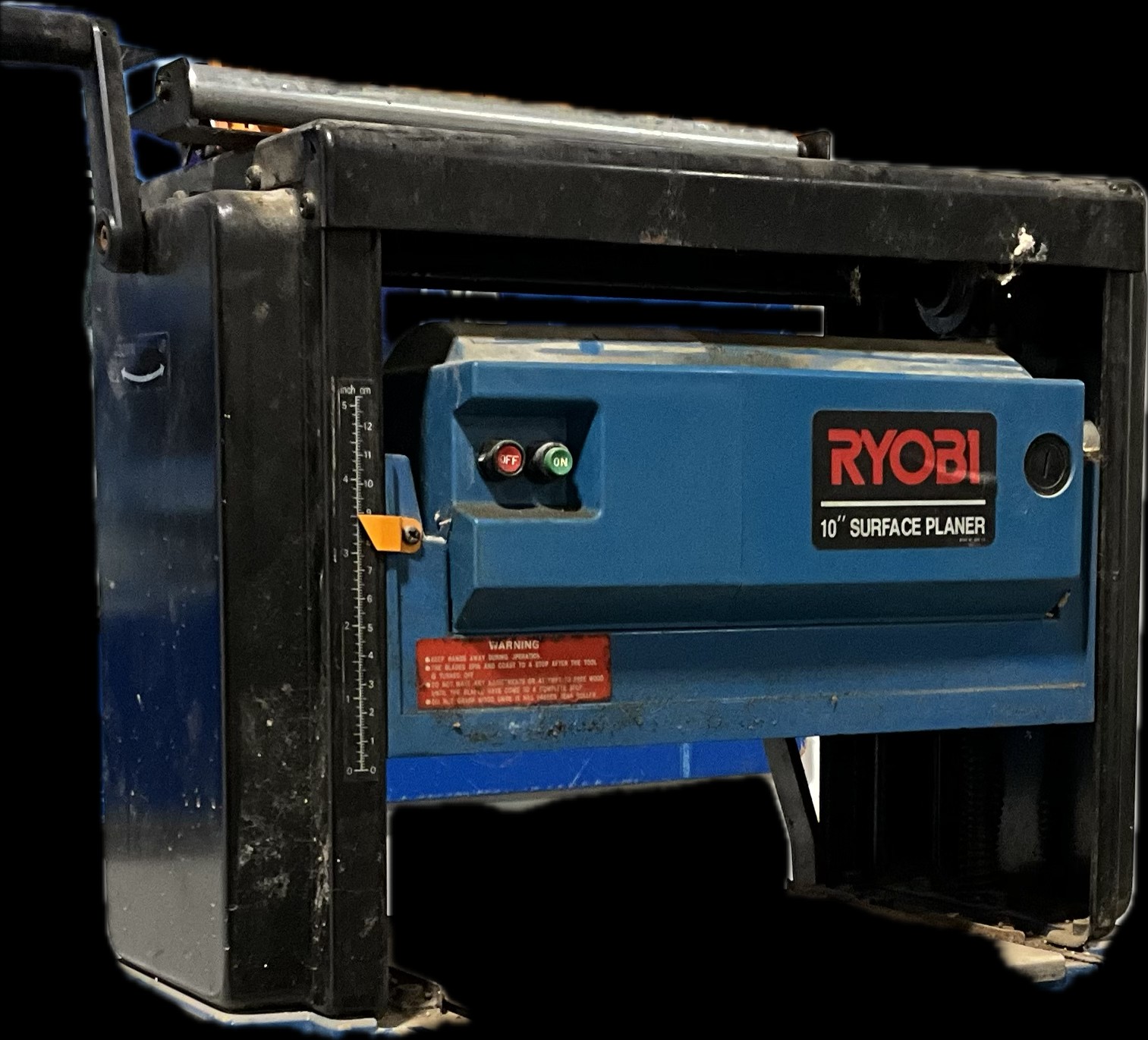 Ryobi 10 Inch Surface Planer ~ Made In Japan ~ Tested & Working ~ Model ...